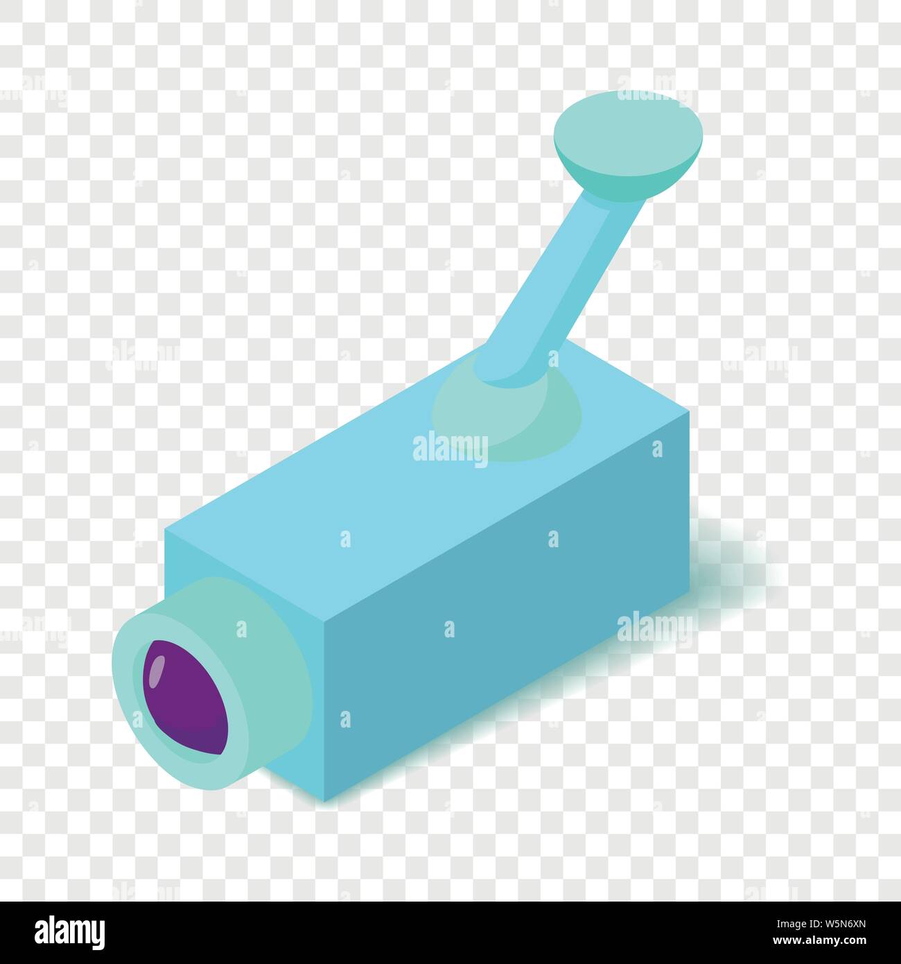Security camera icon, isometric 3d style Stock Vector Image & Art - Alamy