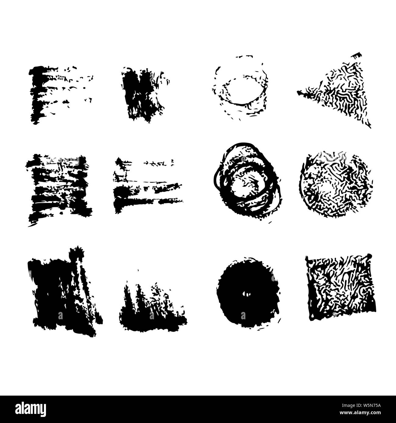 Hand drawn ink sketch line frame Stock Vector Image & Art - Alamy