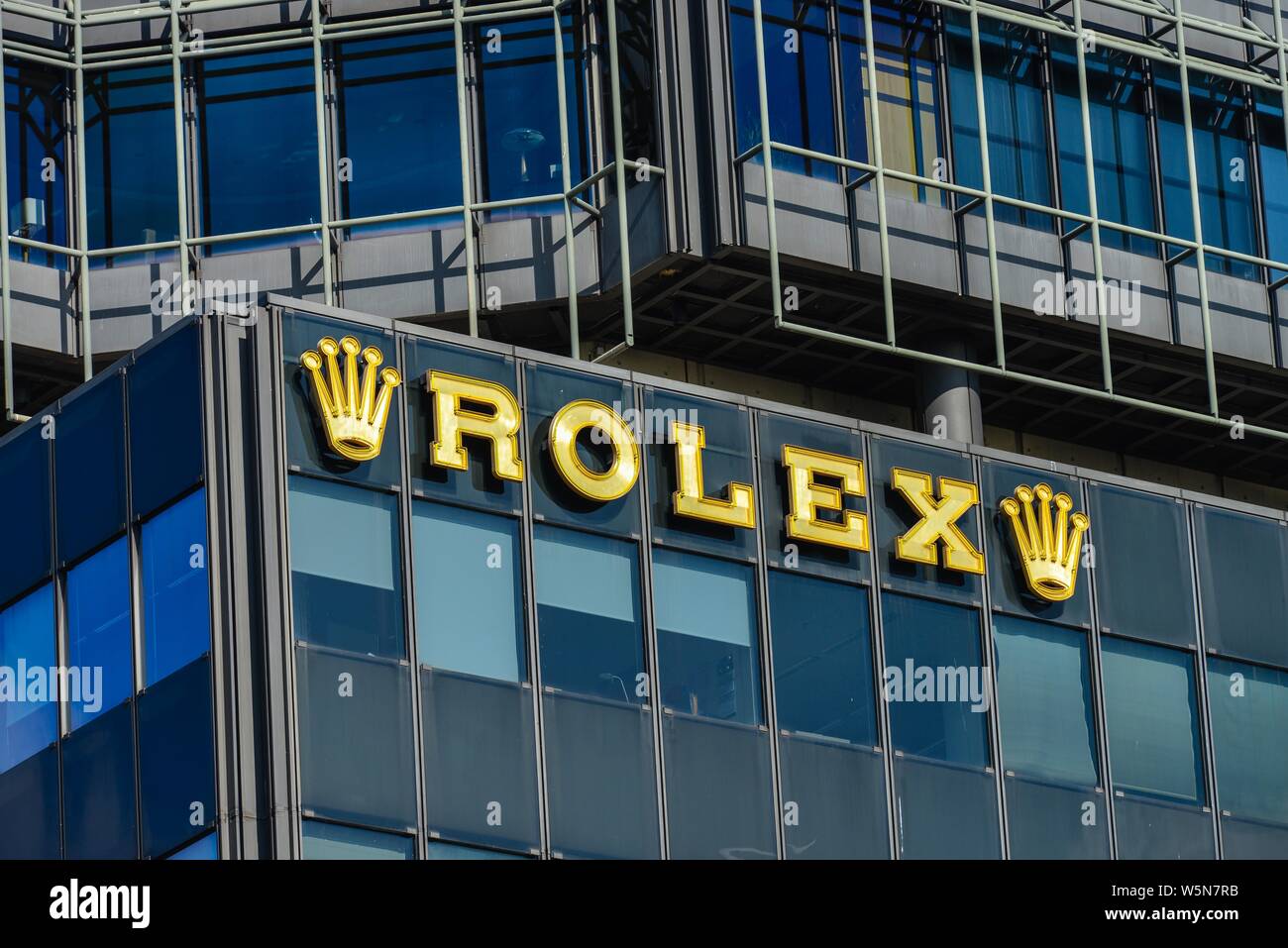Rolex symbol hi-res stock photography and images - Alamy