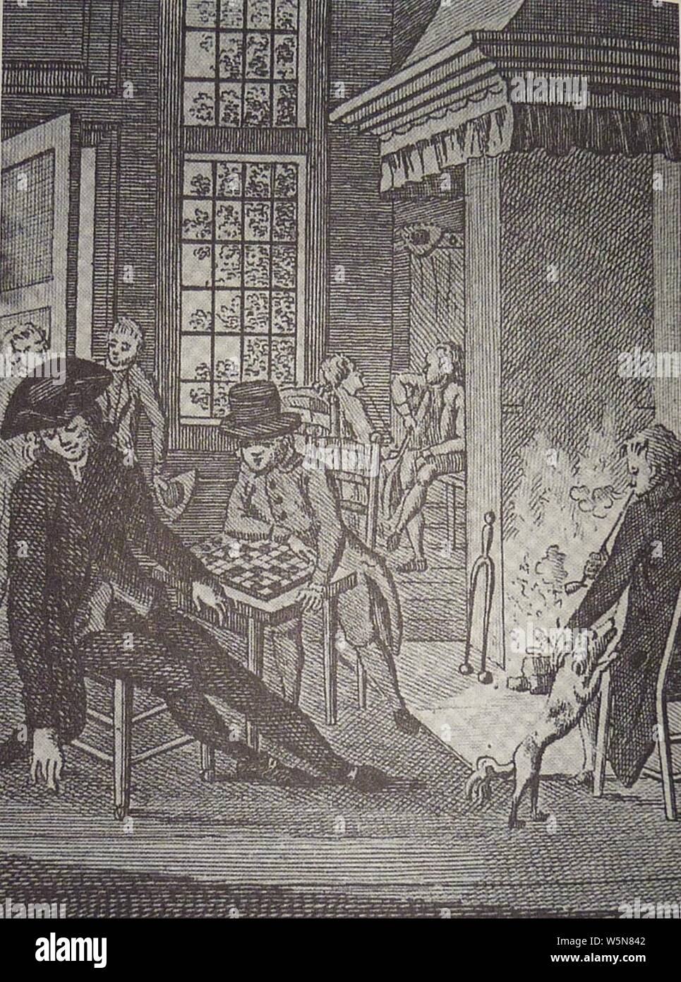 Daniel Cajanus im Blauw Jan Stock Photo - Alamy