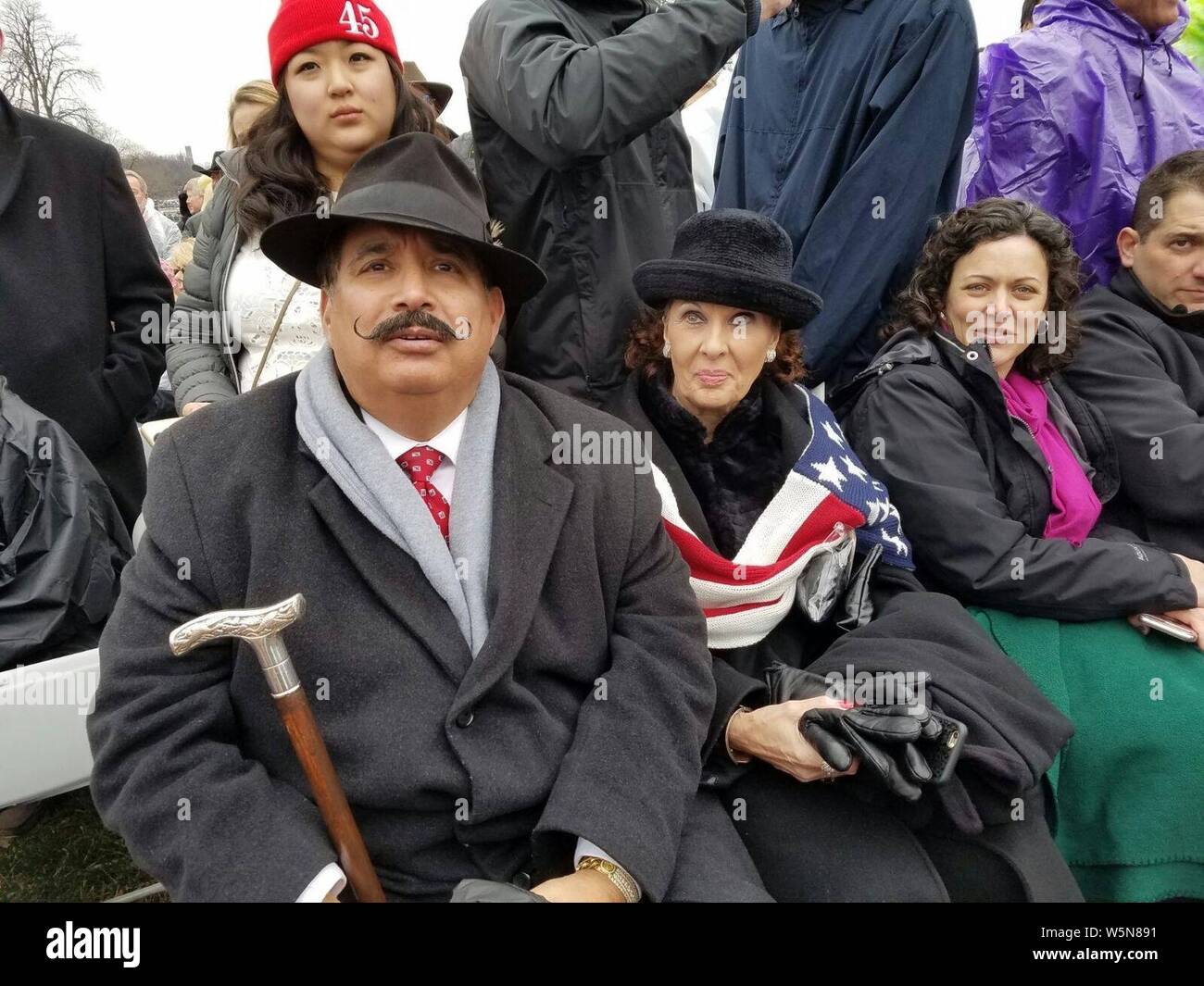 Daniel Cortez, a pastor from Stafford, is at the inauguration of Donald ...