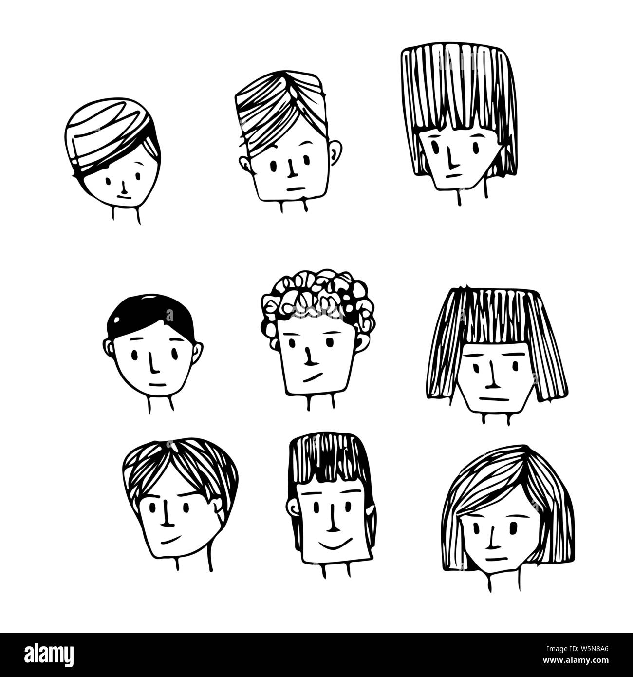 People face cartoon icon Stock Vector Image & Art - Alamy