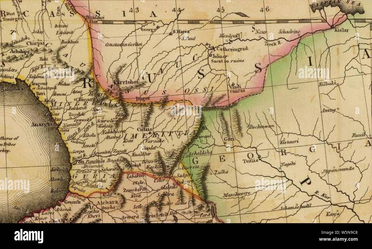 Daniel Lizars. Turkey in Asia. 1831 (O Stock Photo - Alamy