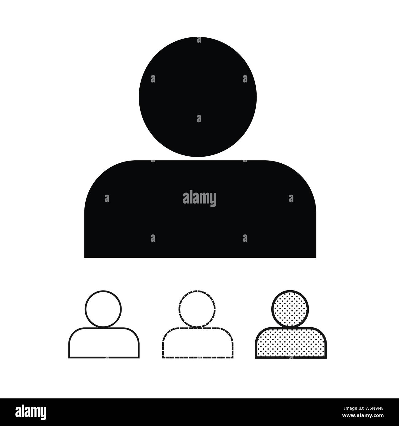 People vector icon Stock Vector Image & Art - Alamy