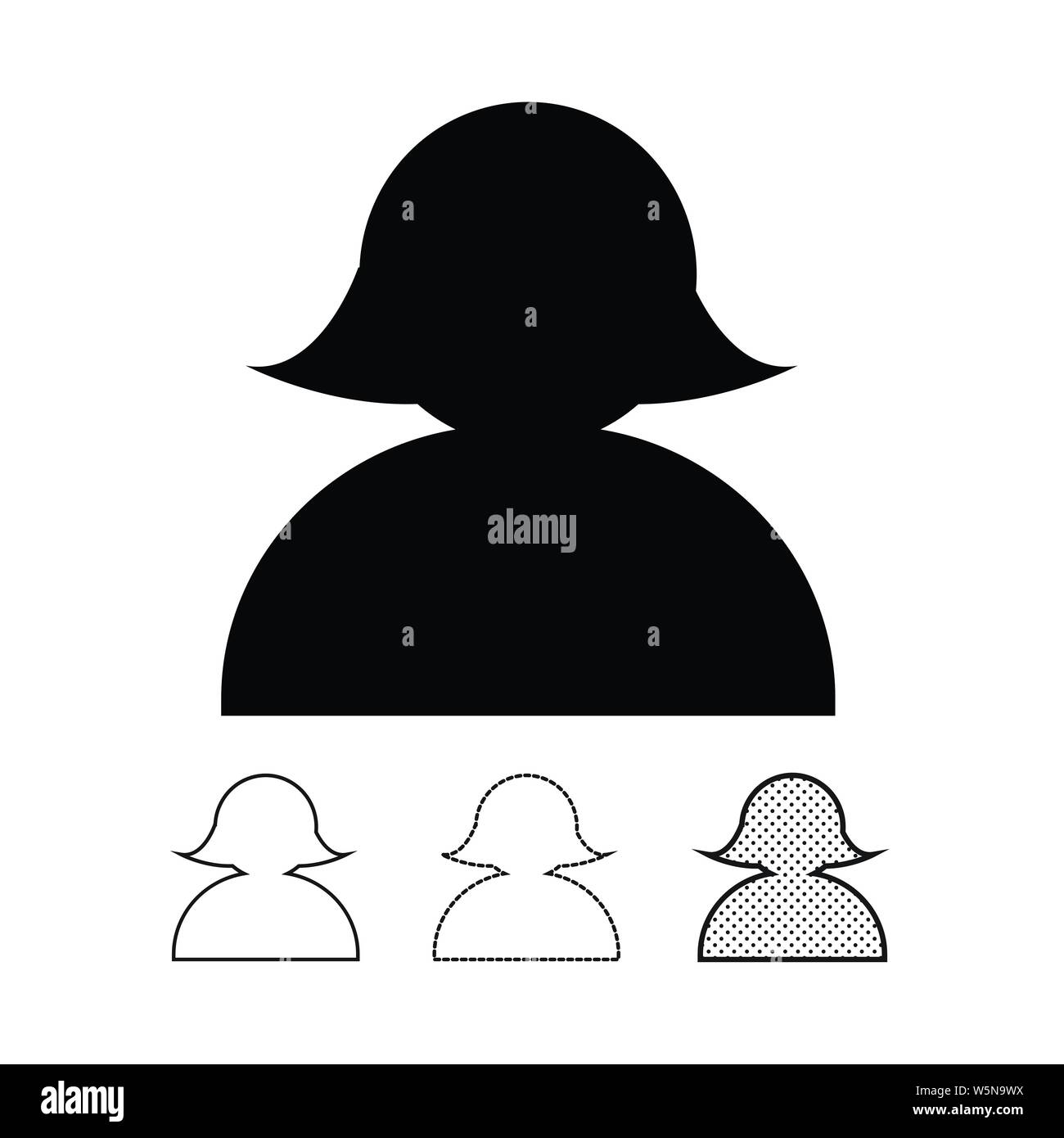 People vector icon Stock Vector Image & Art - Alamy