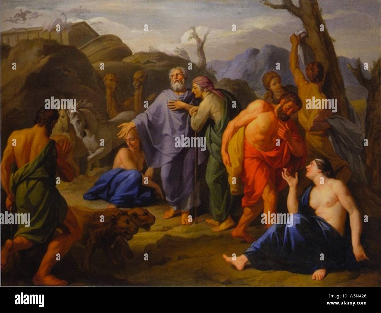 Noah From The Bible And His Family