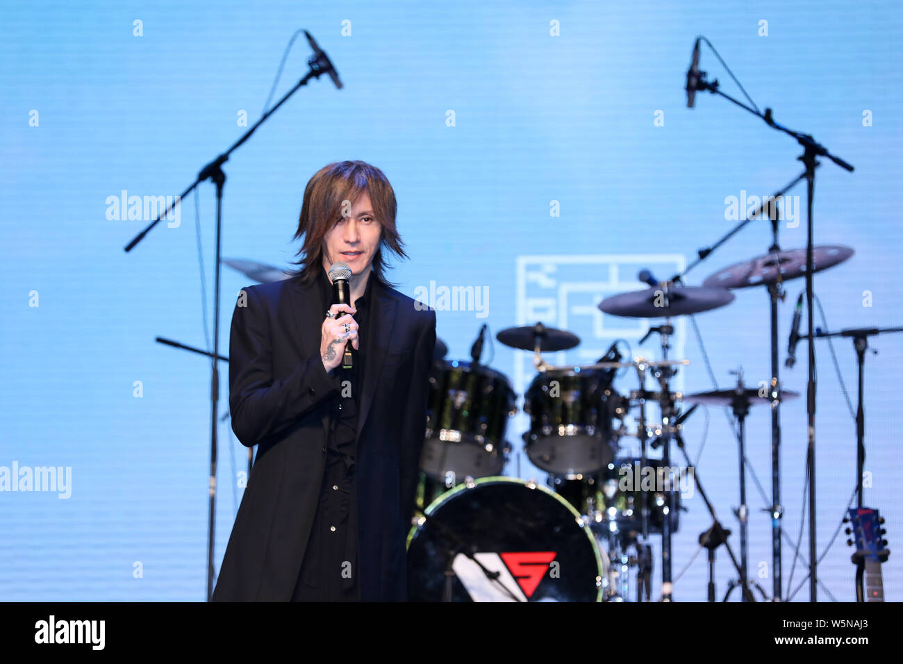 Japanese musician Yune Sugihara, better known by his stage name Sugizo ...