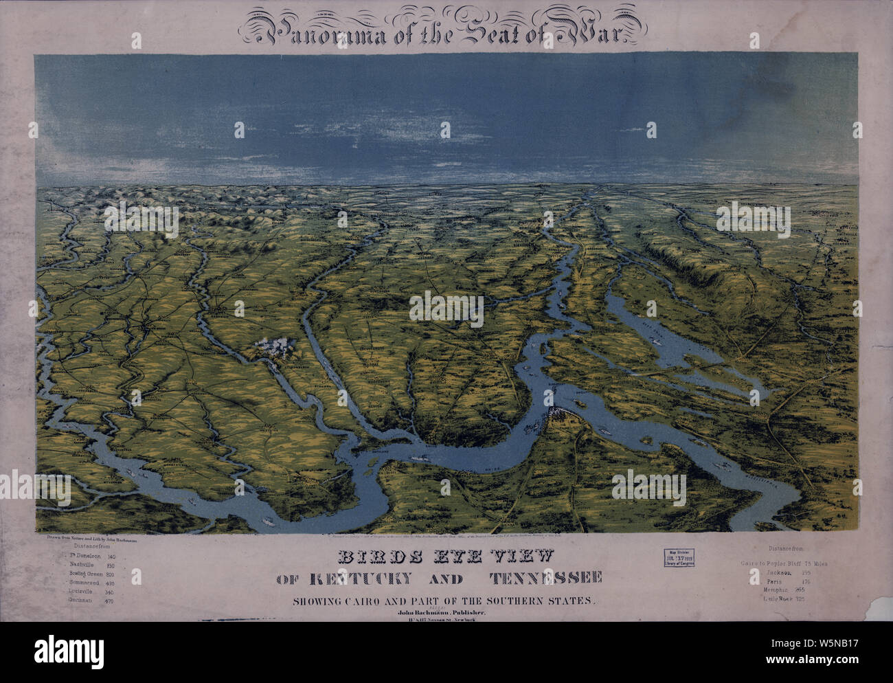 Civil war southern states map hi-res stock photography and images - Alamy