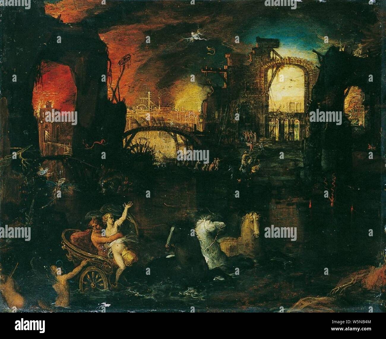 Burning troy hi-res stock photography and images - Alamy