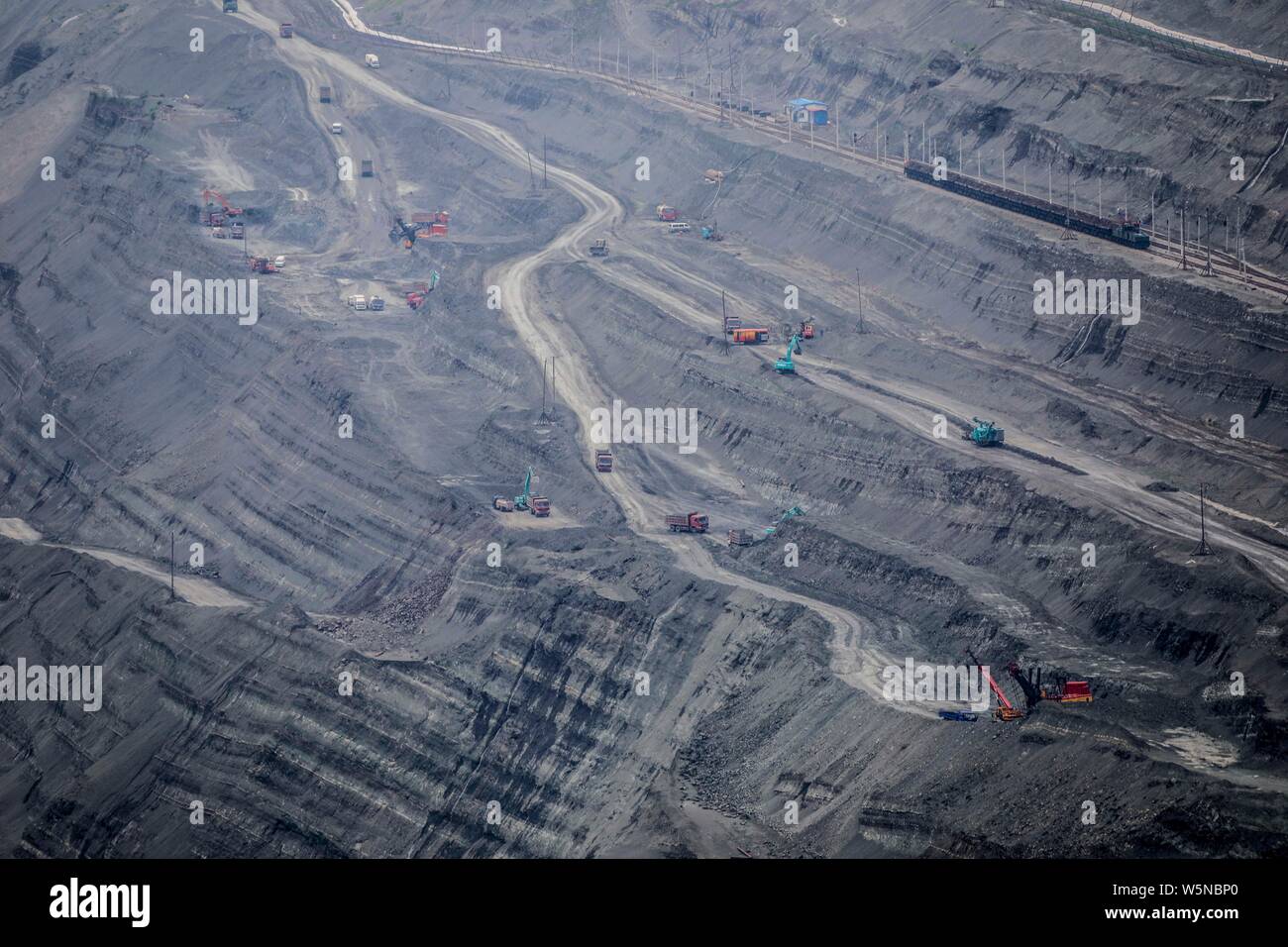Fushun coal mine hi-res stock photography and images - Alamy