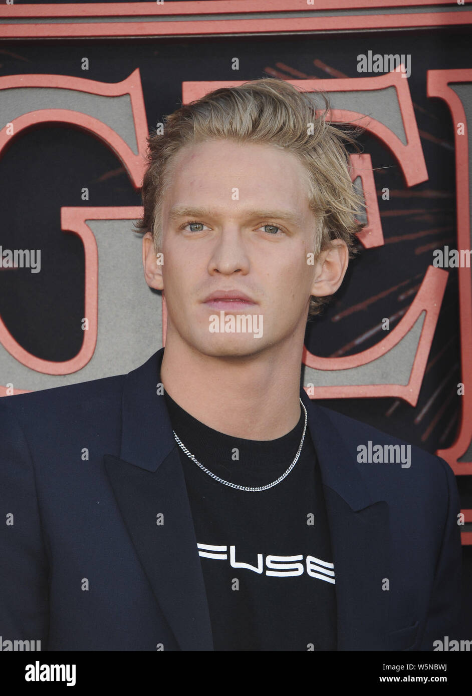 Stranger Things 3 Season Premiere Featuring: Cody Simpson Where: Los ...