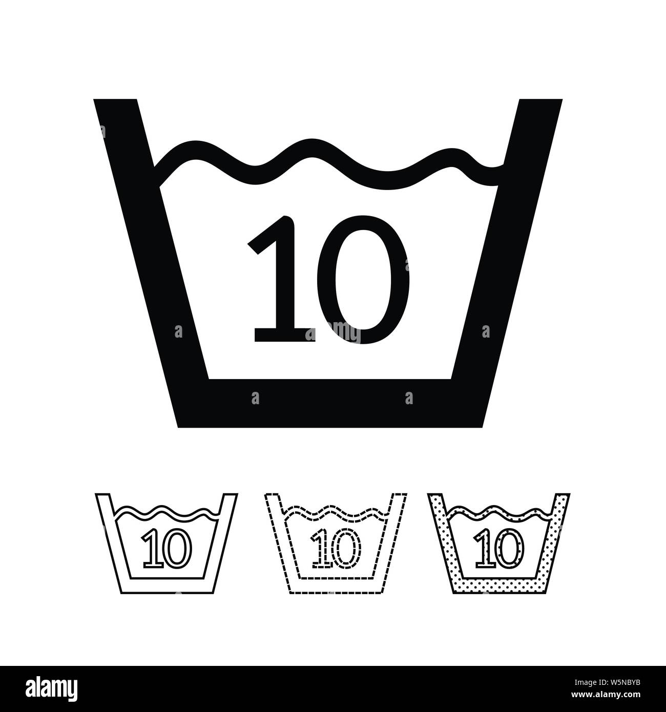 Laundry detergent label warning Cut Out Stock Images & Pictures - Alamy