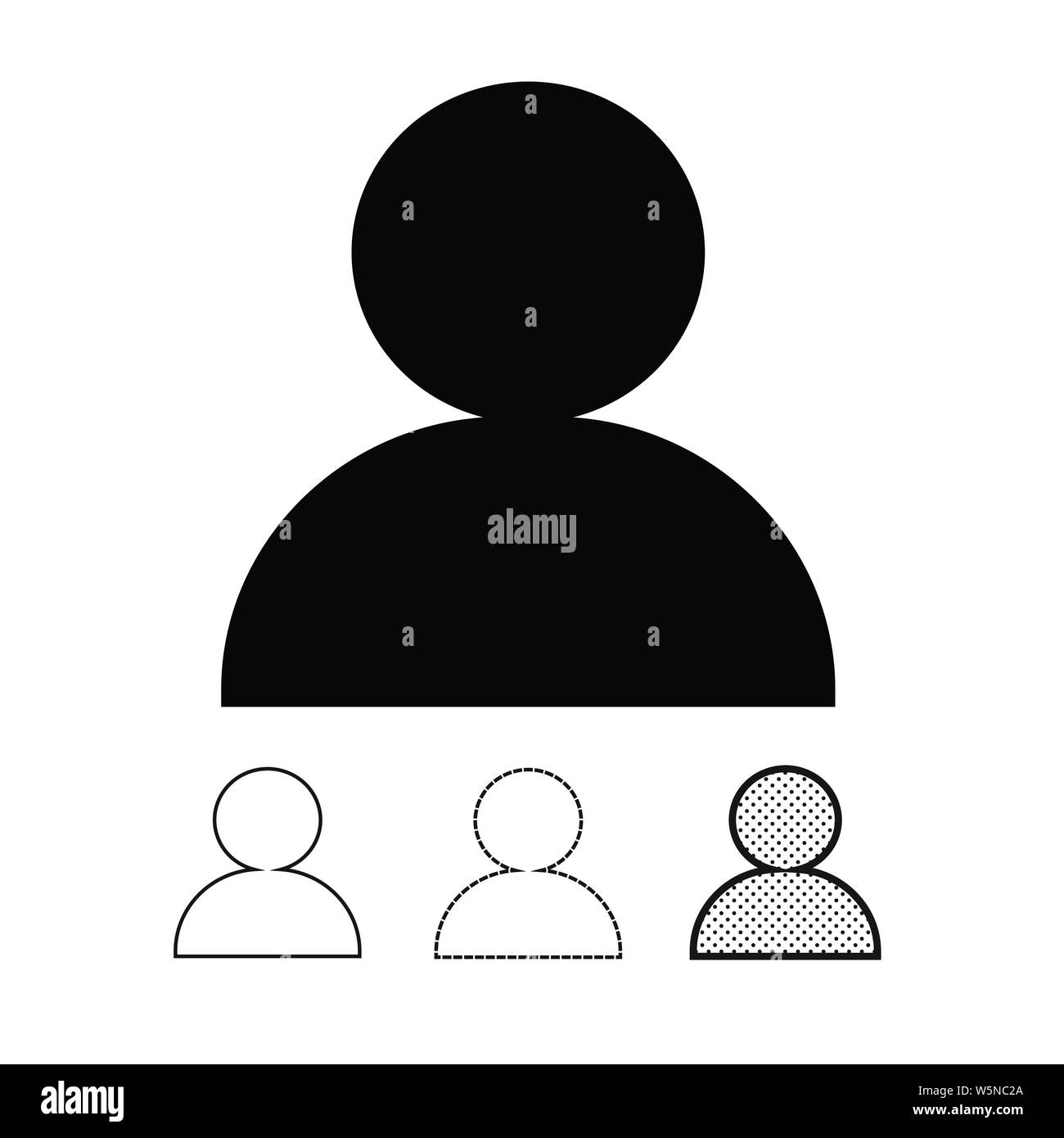 People vector icon Stock Vector Image & Art - Alamy