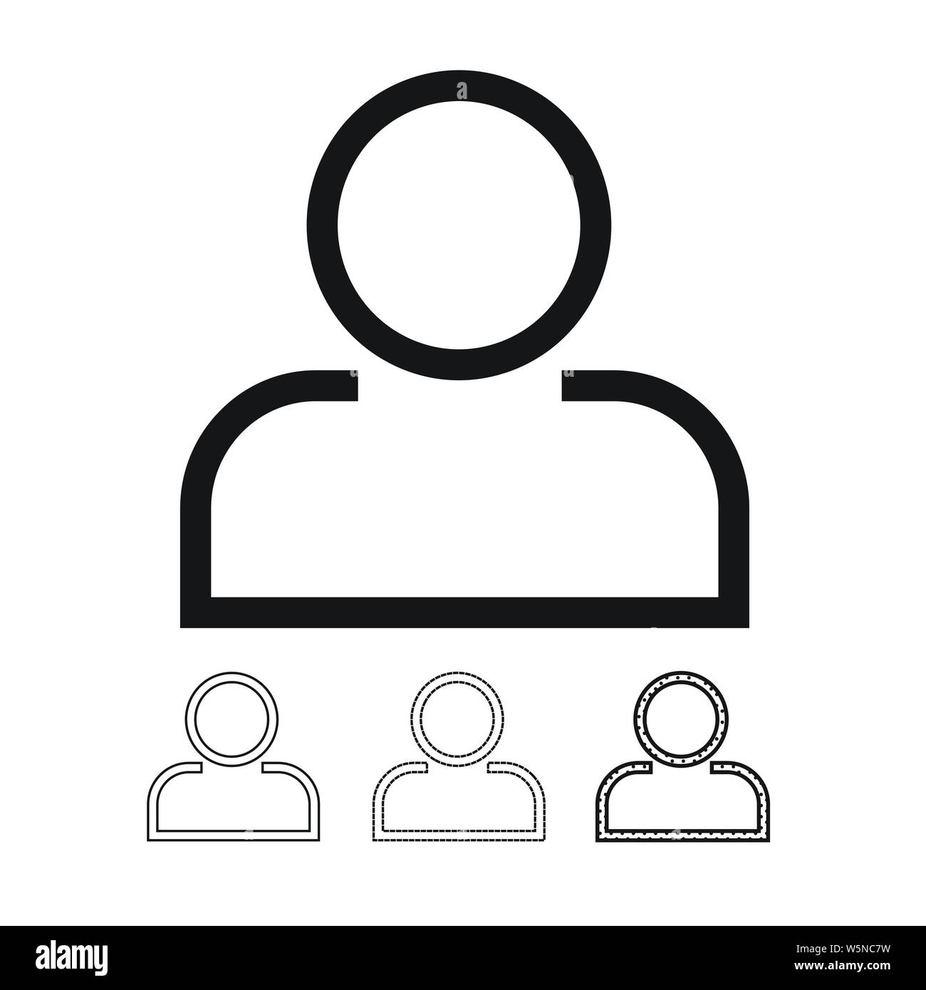 People vector icon Stock Vector Image & Art - Alamy