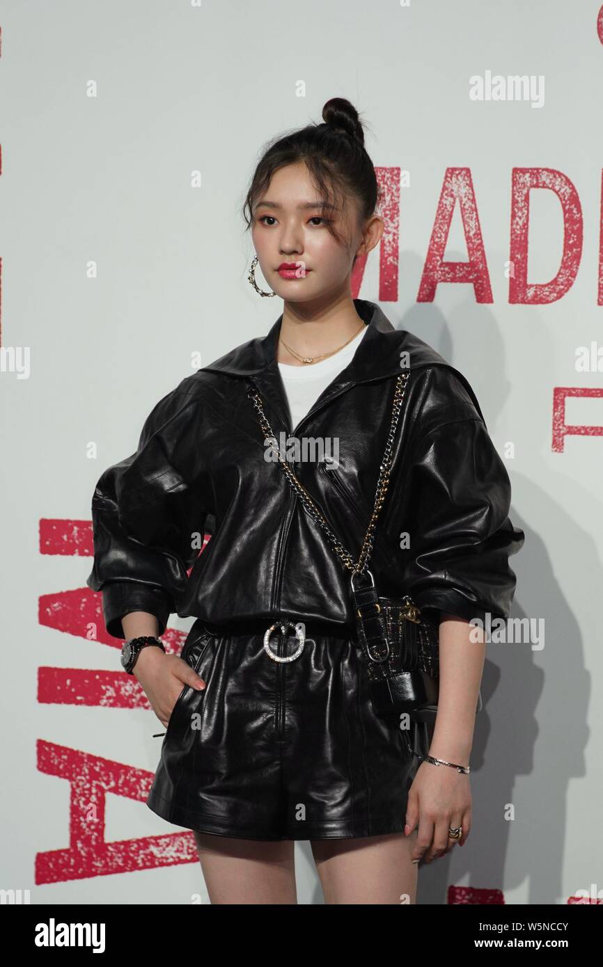 Chinese actress Jelly Lin or Lin Yun arrives for the Chanel ...