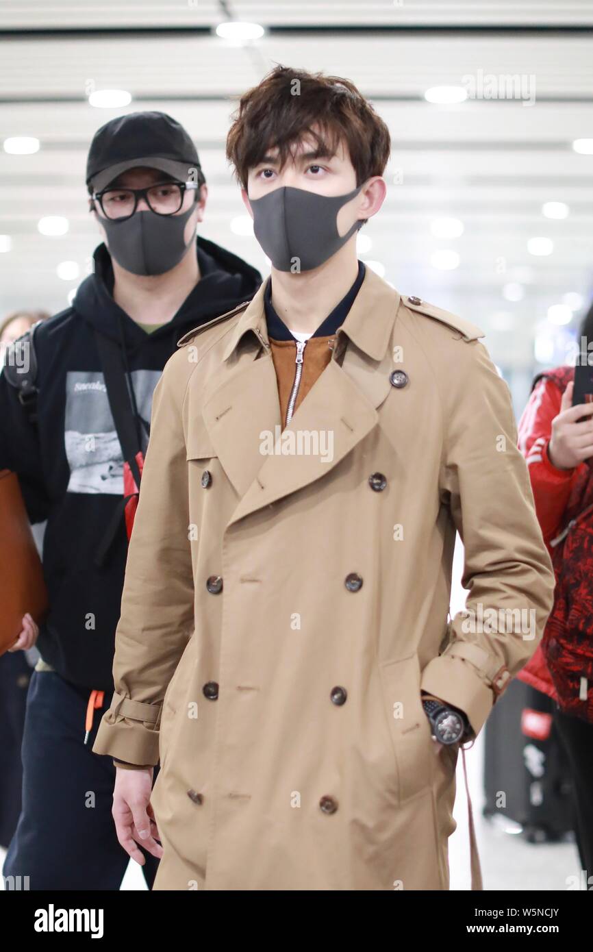 Chinese actor Leo Wu Lei, known as the "Nation's Little Brother" in ...