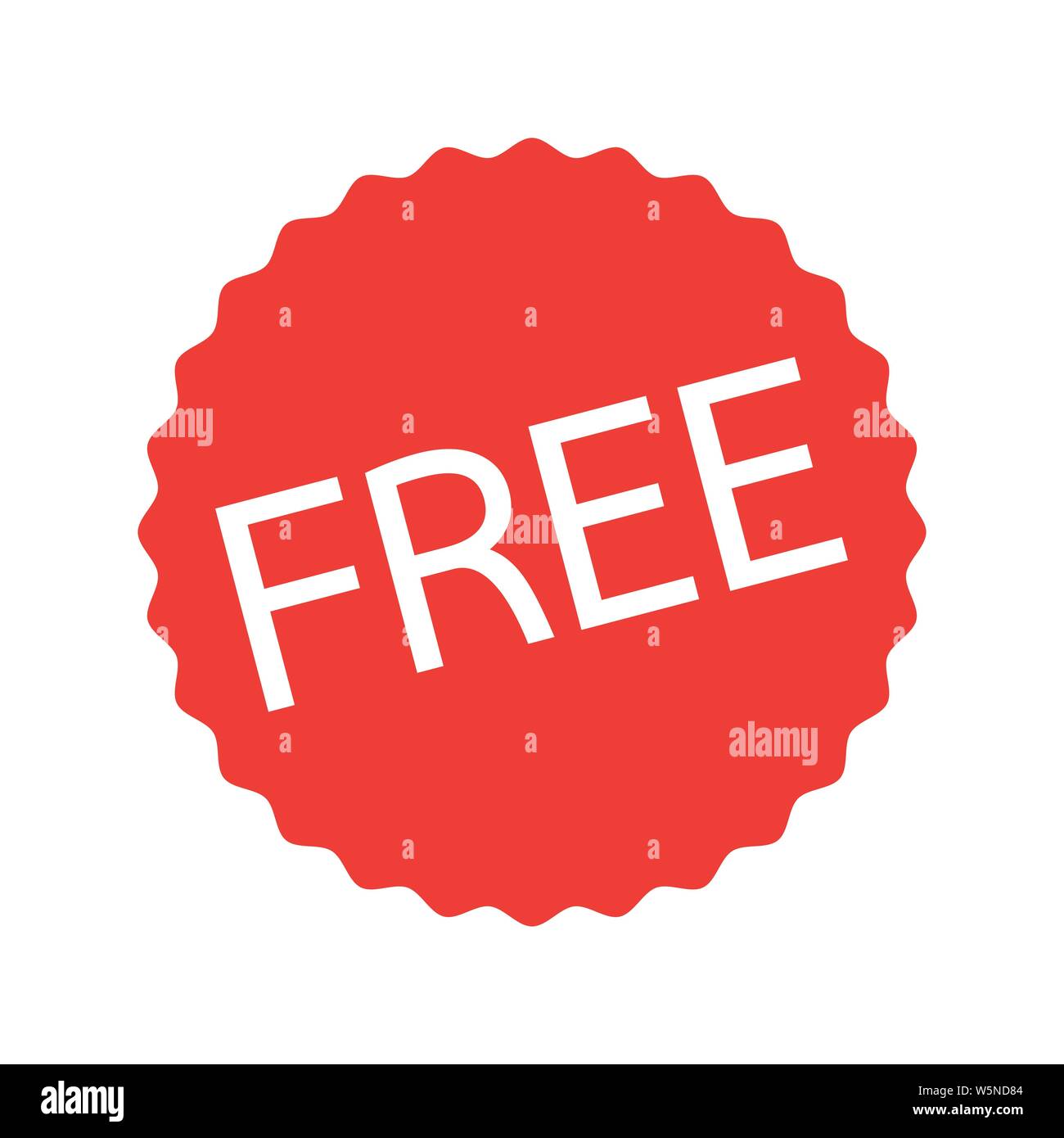 button sign free icon Stock Vector Image & Art - Alamy