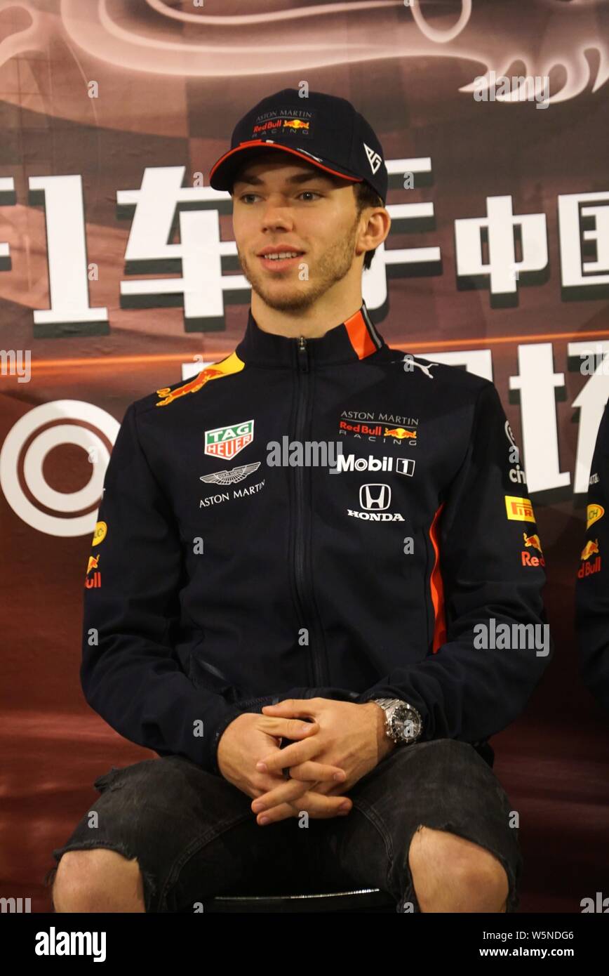 Pierre gasly 2019 hi-res stock photography and images - Alamy