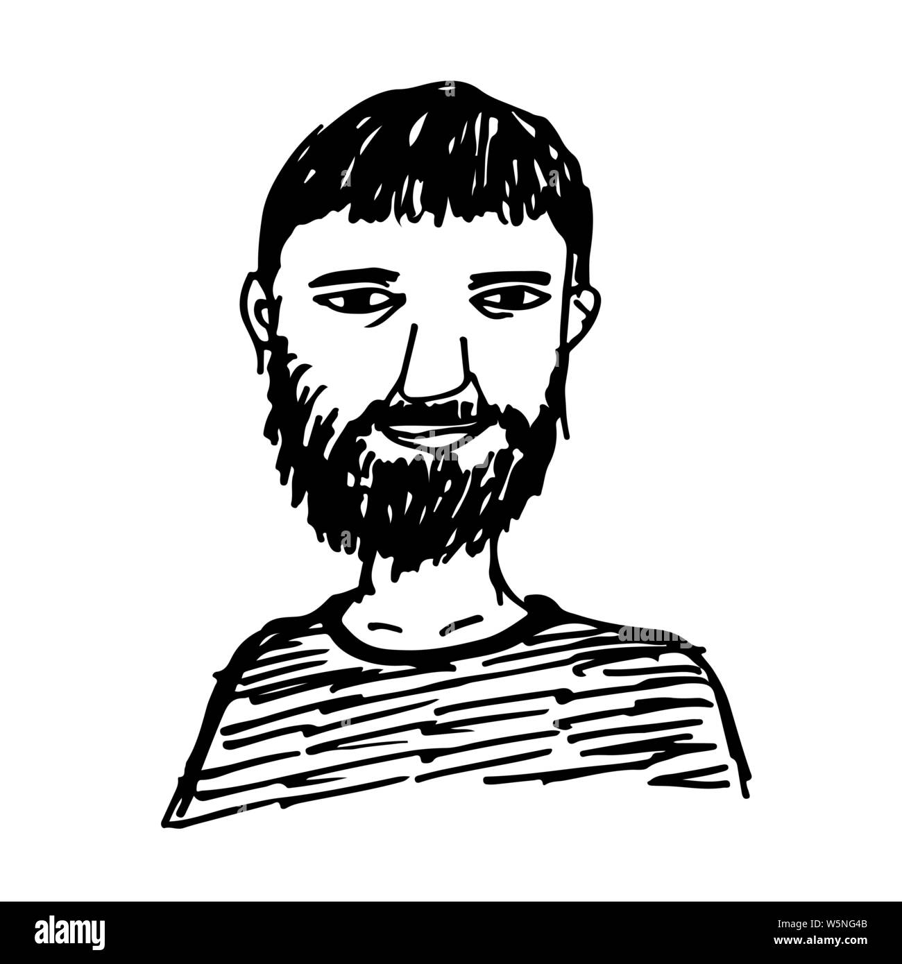 People face hand draw Stock Vector Image & Art - Alamy
