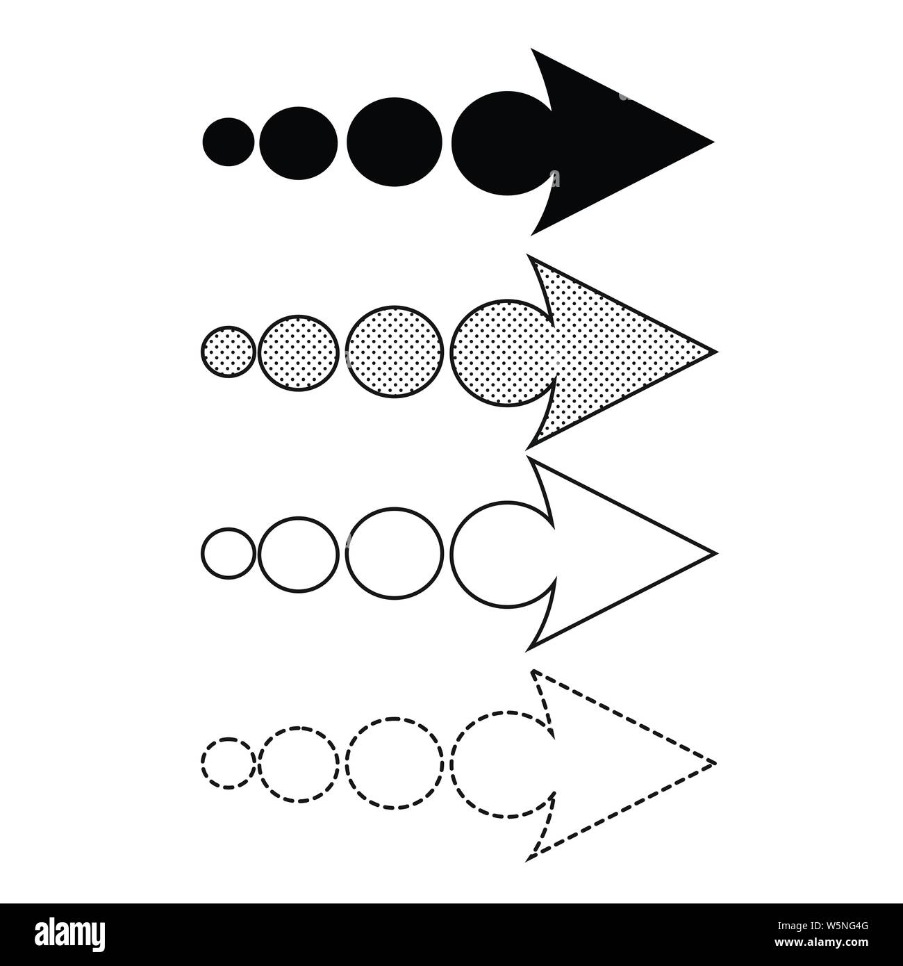 Vector arrow icon illustration Stock Vector Image & Art - Alamy