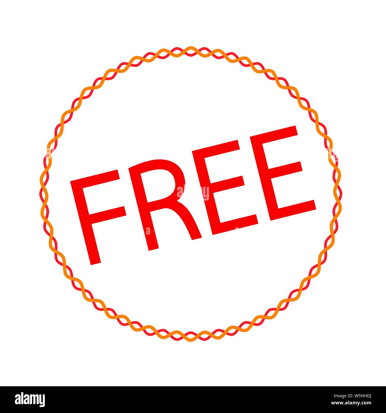 button sign free icon Stock Vector Image & Art - Alamy