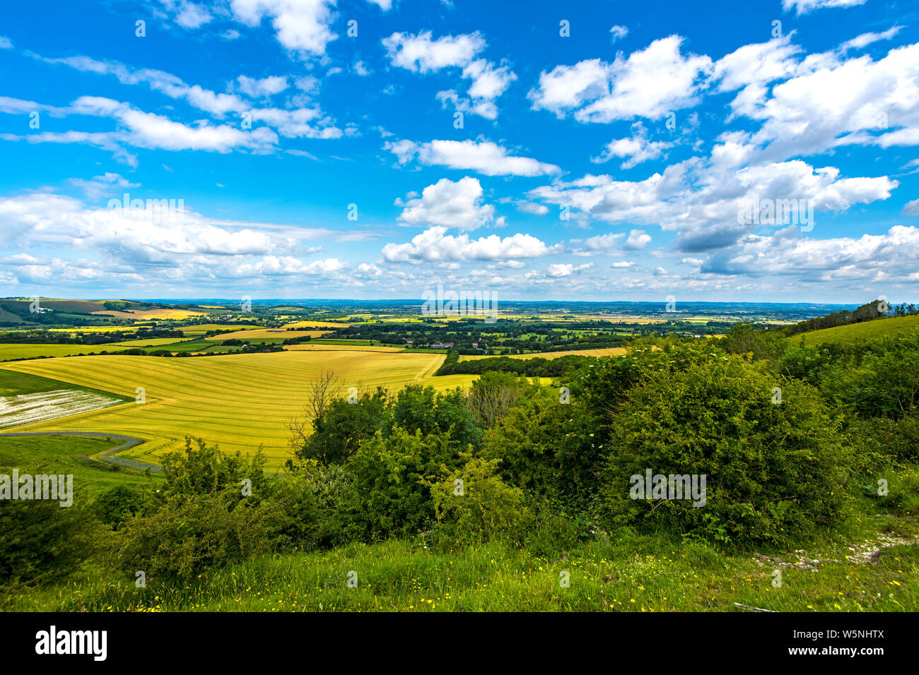 English farming landscape hi-res stock photography and images - Alamy