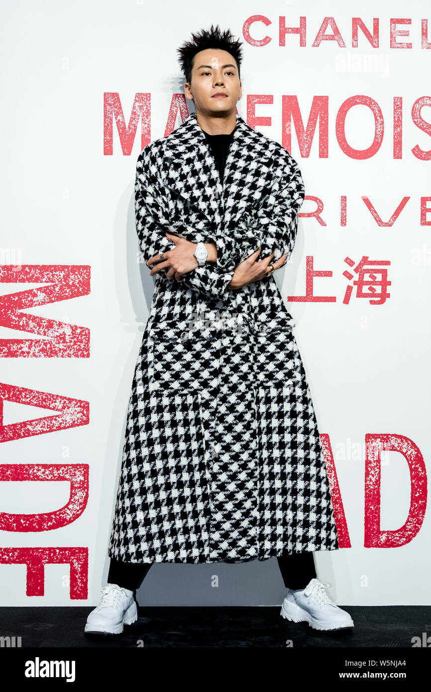 Hong Kong singer and actor William Chan Wai-ting arrives for the Chanel ...