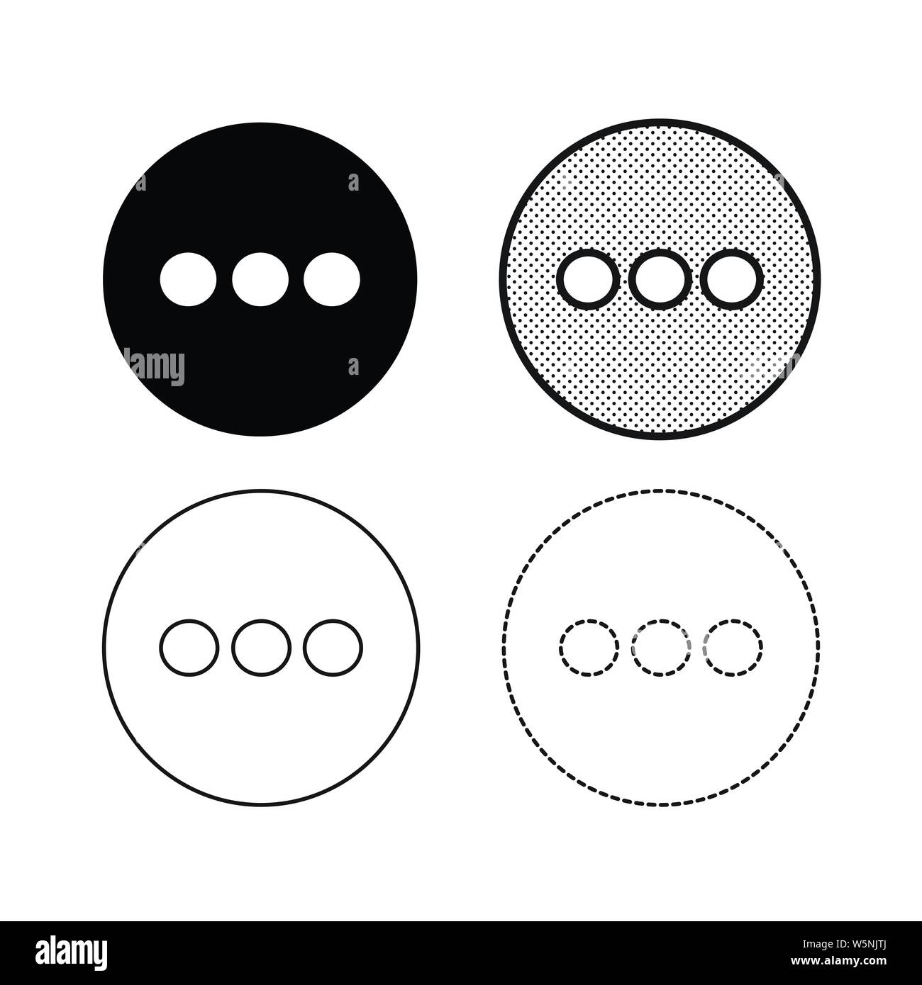 Menu icon vector Stock Vector Image & Art - Alamy