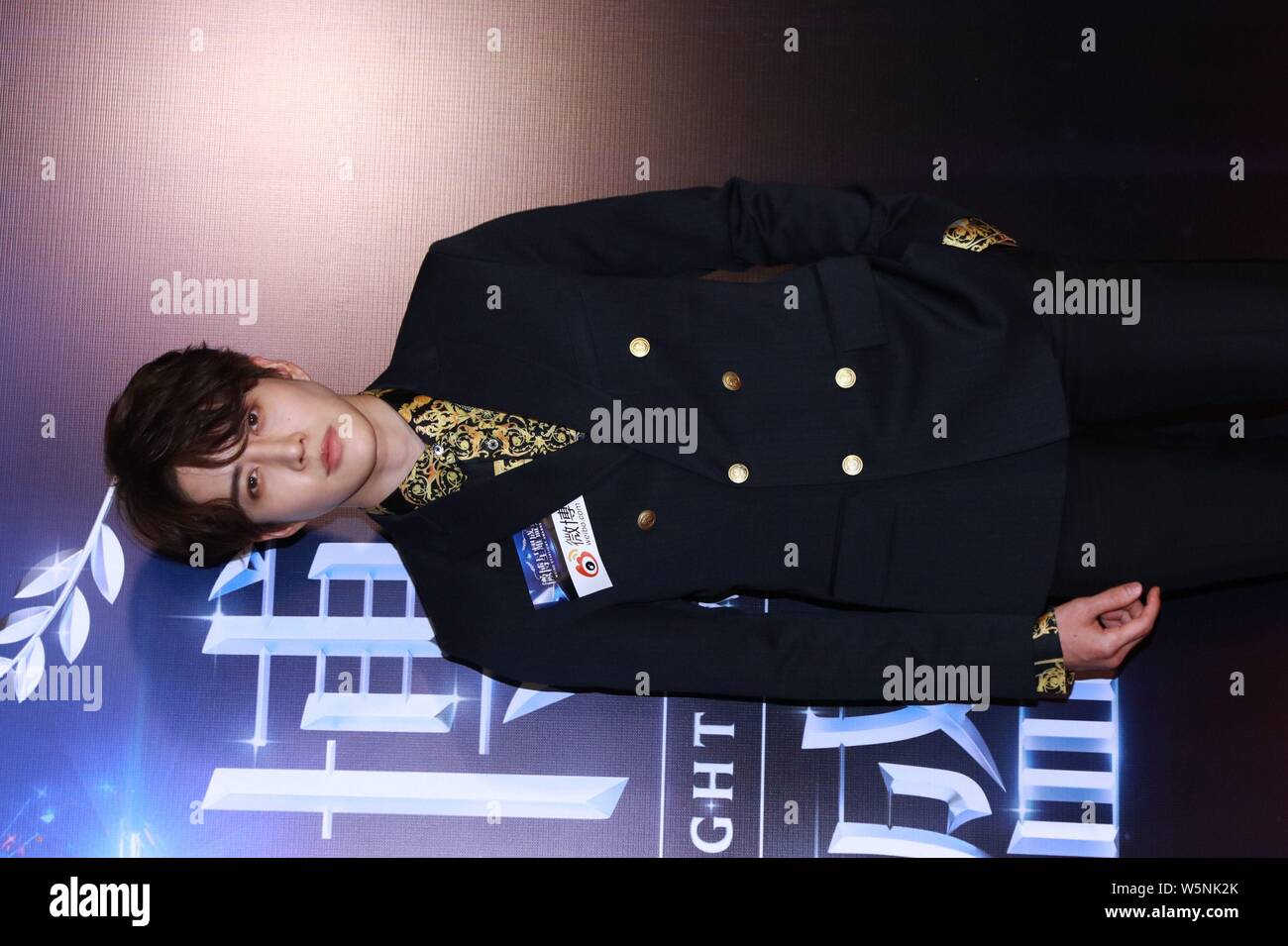 Thai actor and singer Mike D. Angelo of Thai pop duo Golf & Mike poses ...