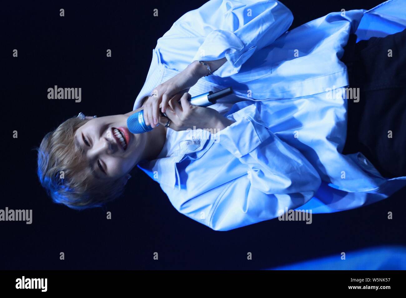 South Korean singer-songwriter Ha Sung-woon of boy group Hotshot ...