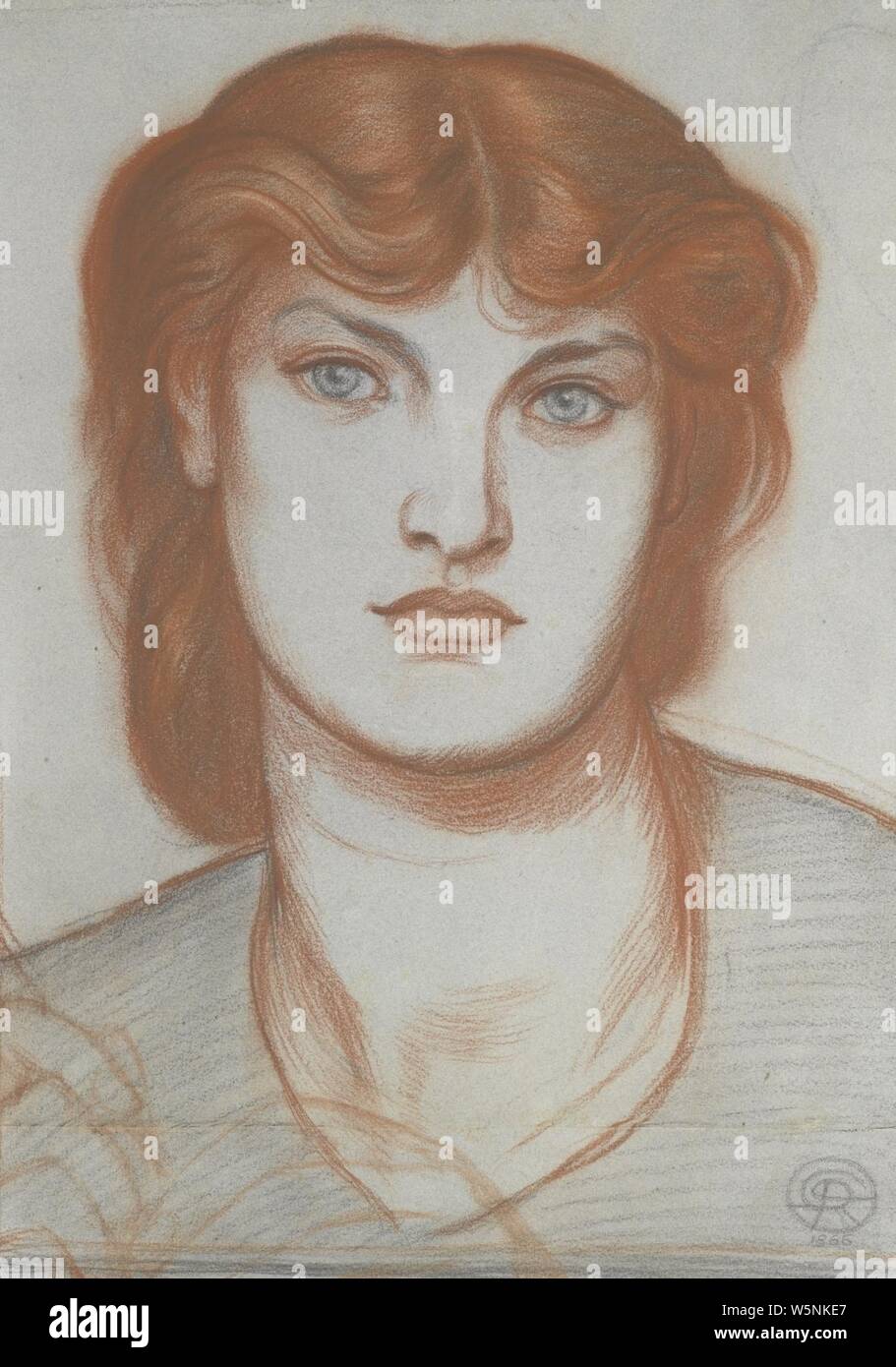 Dante Gabriel Rossetti - Regina Cordium (Study of Alexa Wilding Stock ...
