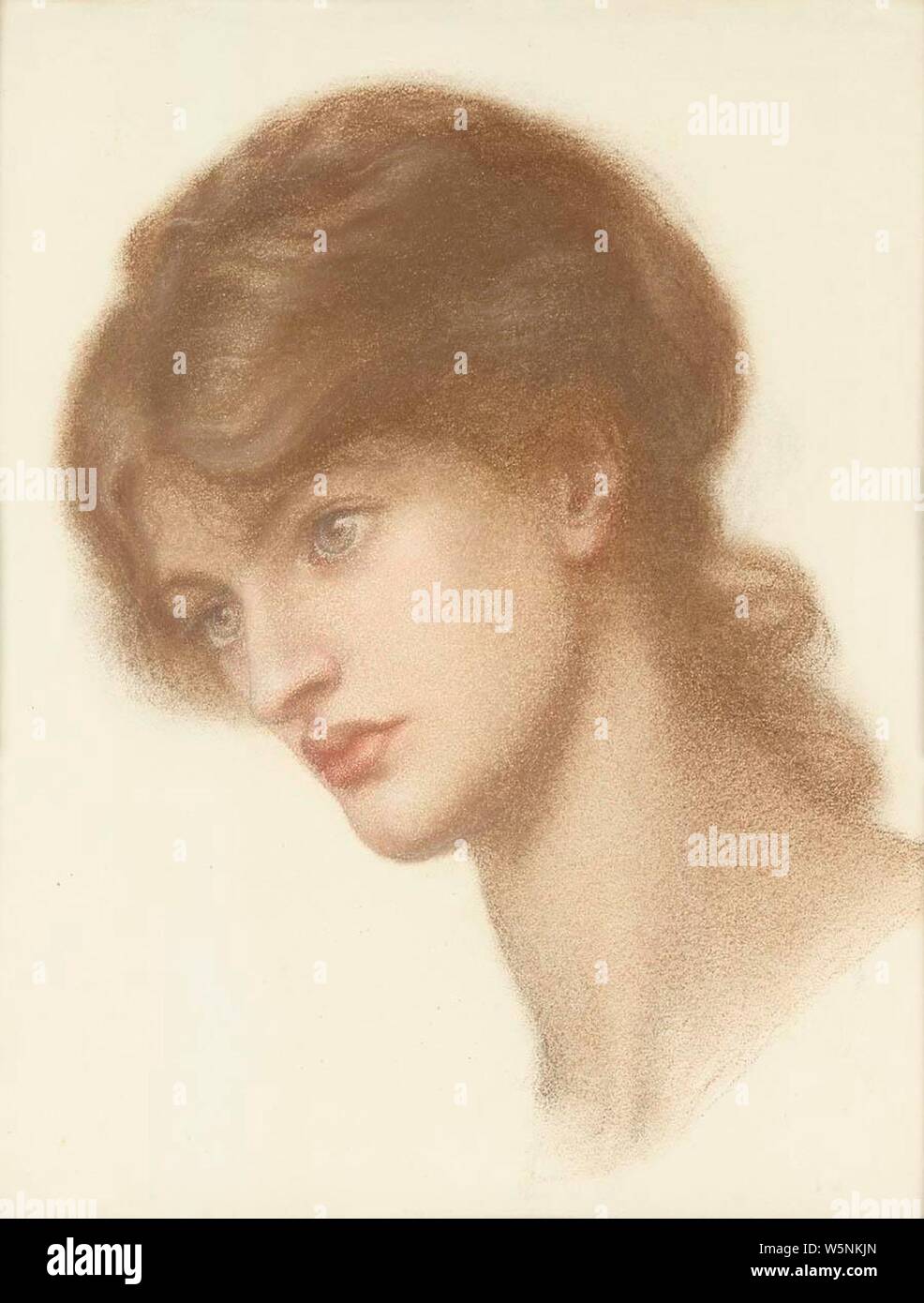 Dante Gabriel Rossetti - Study for ‘Dante's Dream‘ - Marie Spartali ...