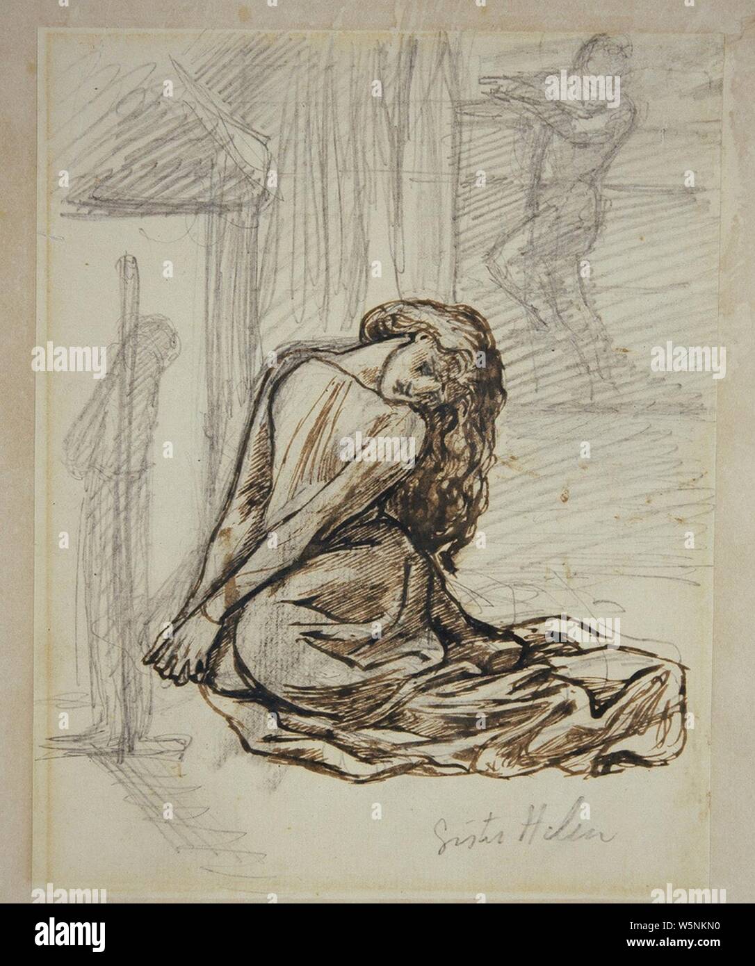 Dante Gabriel Rossetti - Sister Helen Stock Photo - Alamy