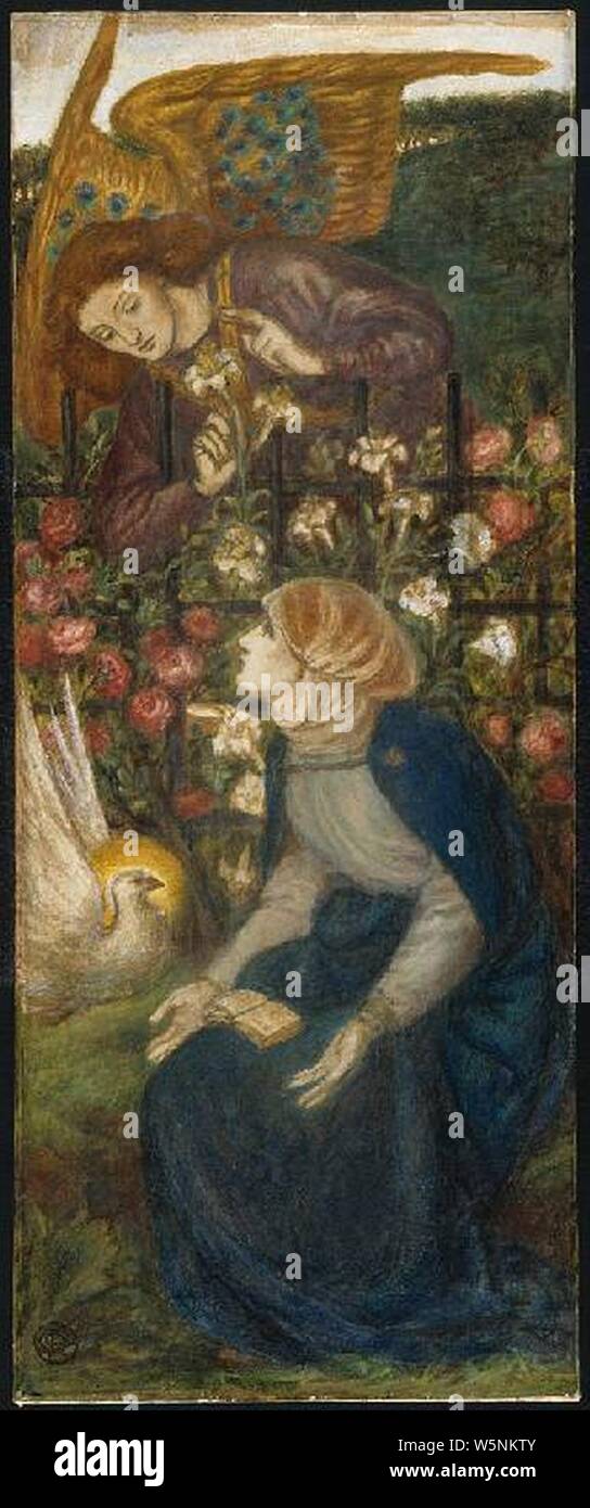 1861 dante gabriel rossetti hi-res stock photography and images - Alamy