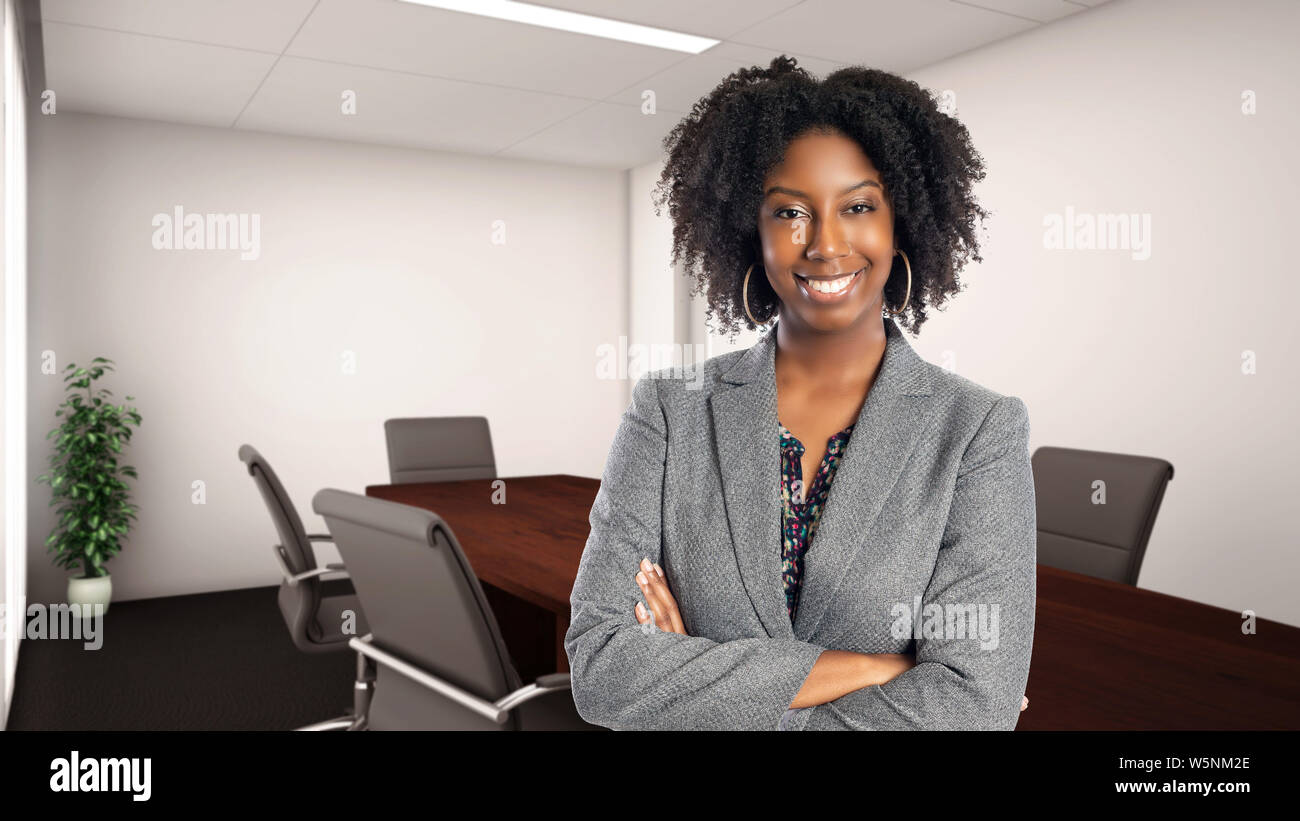Female african achiever hi-res stock photography and images - Alamy