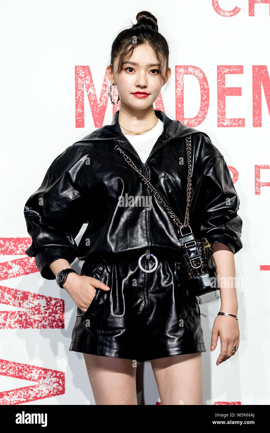 Chinese actress Jelly Lin or Lin Yun arrives for the Chanel ...