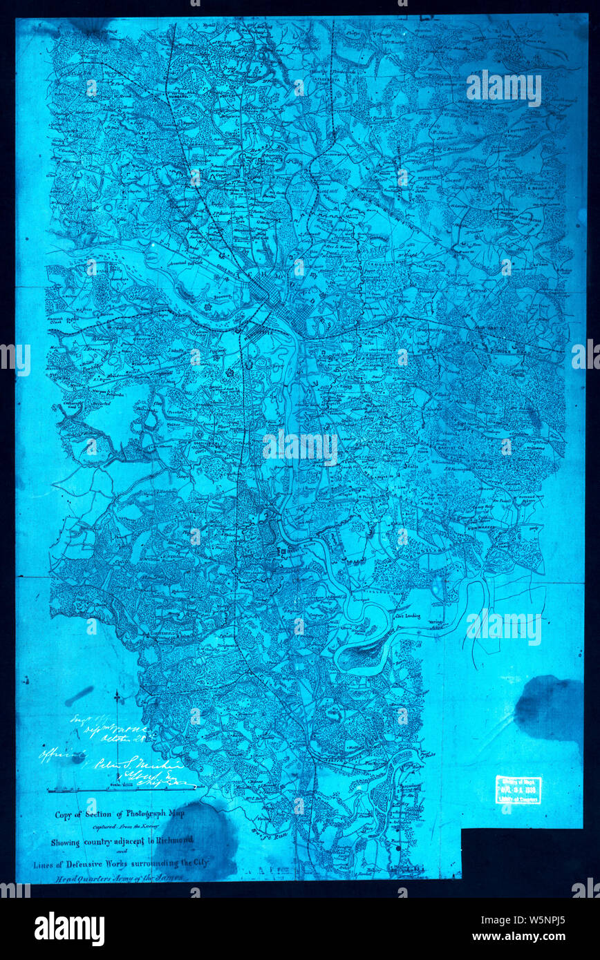 Photograph map showing section hi-res stock photography and images - Alamy