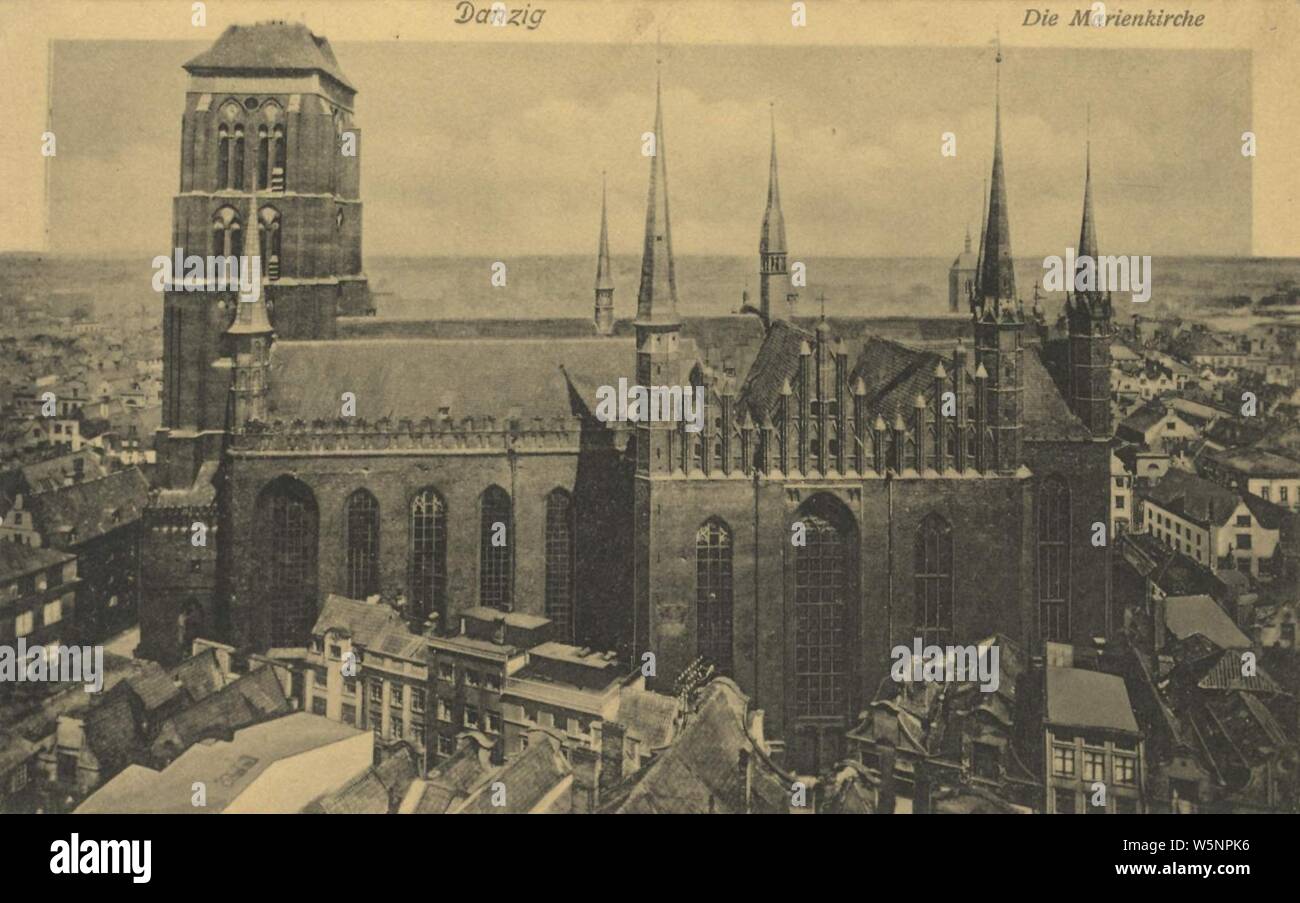 Marienkirche danzig hi-res stock photography and images - Alamy