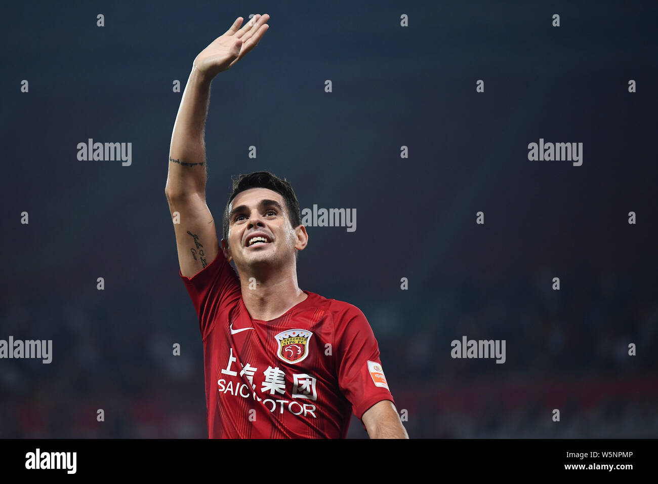 Brazilian football player Oscar dos Santos Emboaba Junior, better known ...