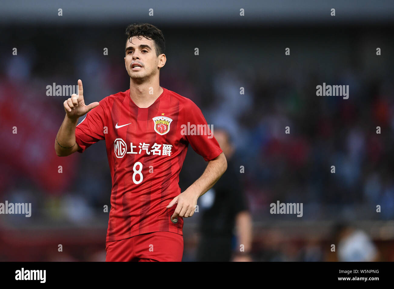 Brazilian football player Oscar dos Santos Emboaba Junior, better known ...