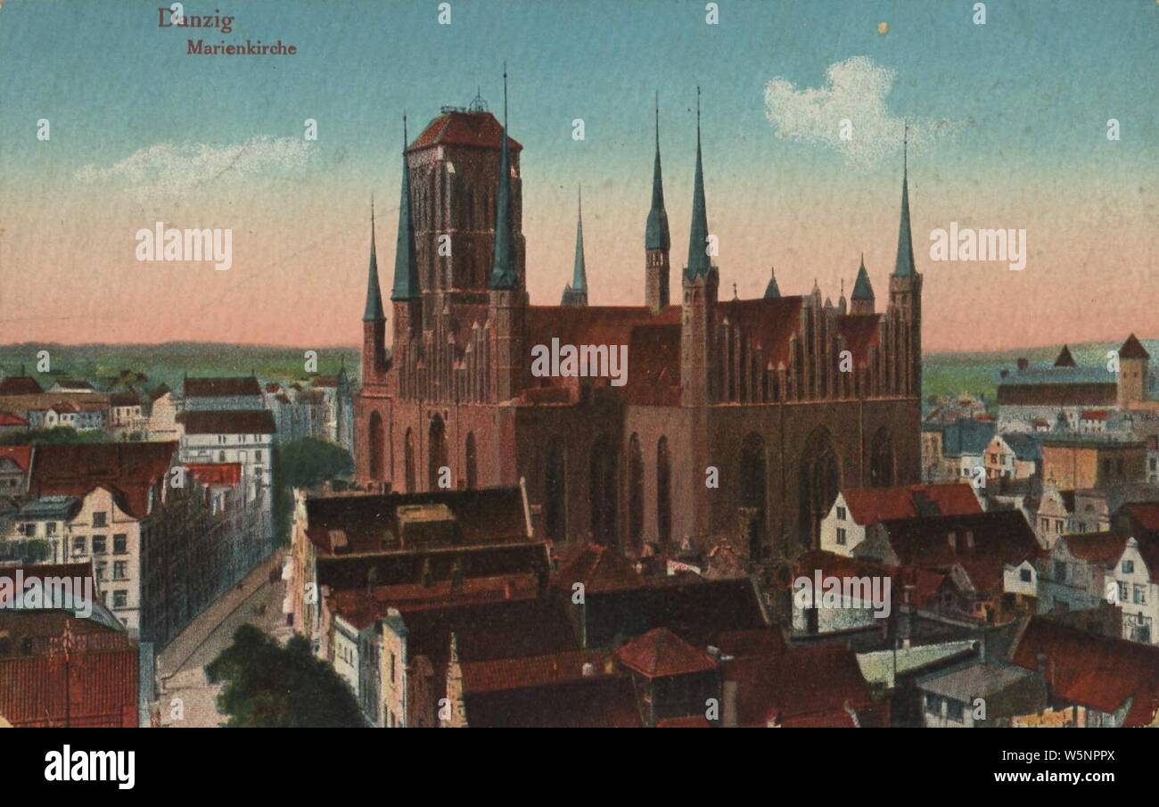 Marienkirche danzig hi-res stock photography and images - Alamy