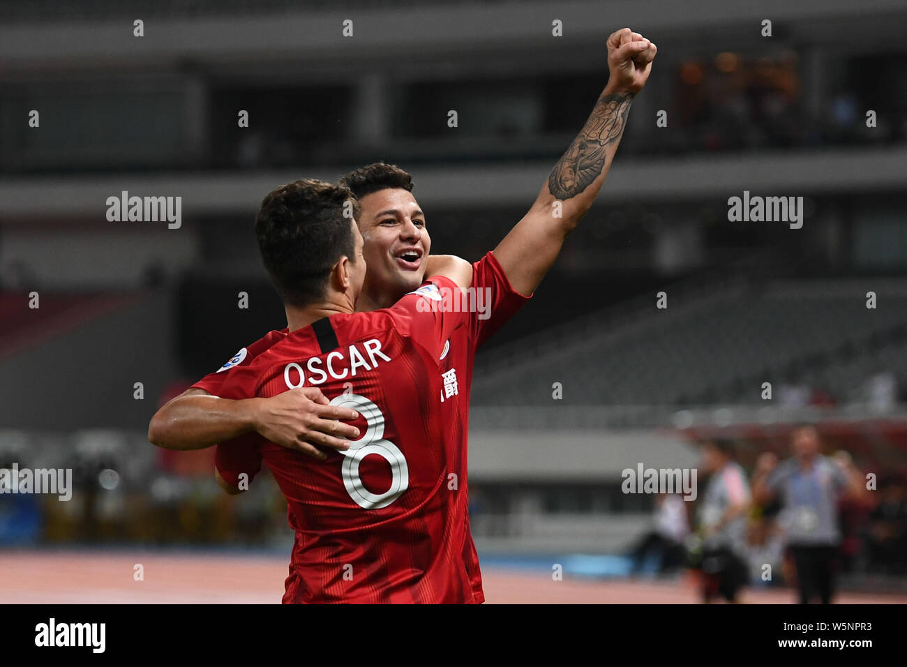 Brazilian football player Oscar dos Santos Emboaba Junior, better known ...