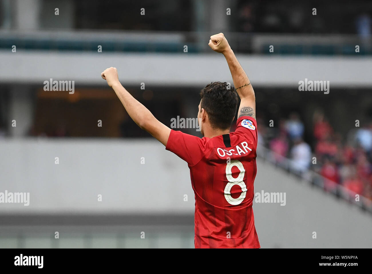 Brazilian football player Oscar dos Santos Emboaba Junior, better known ...