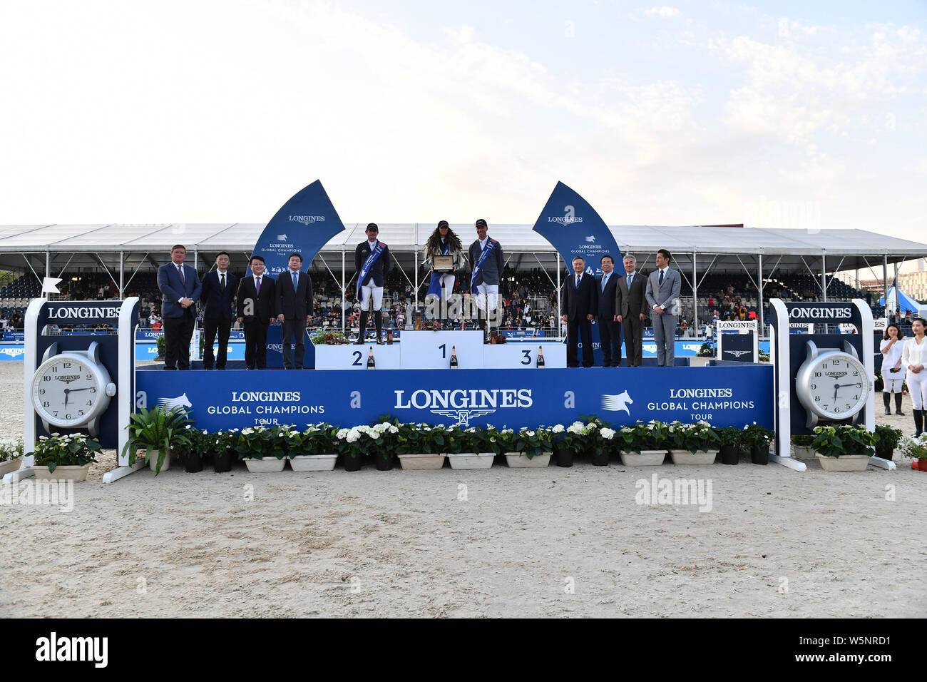 Danielle Goldstein, center, Darragh Kenny, left, and Jur Vrieling ...