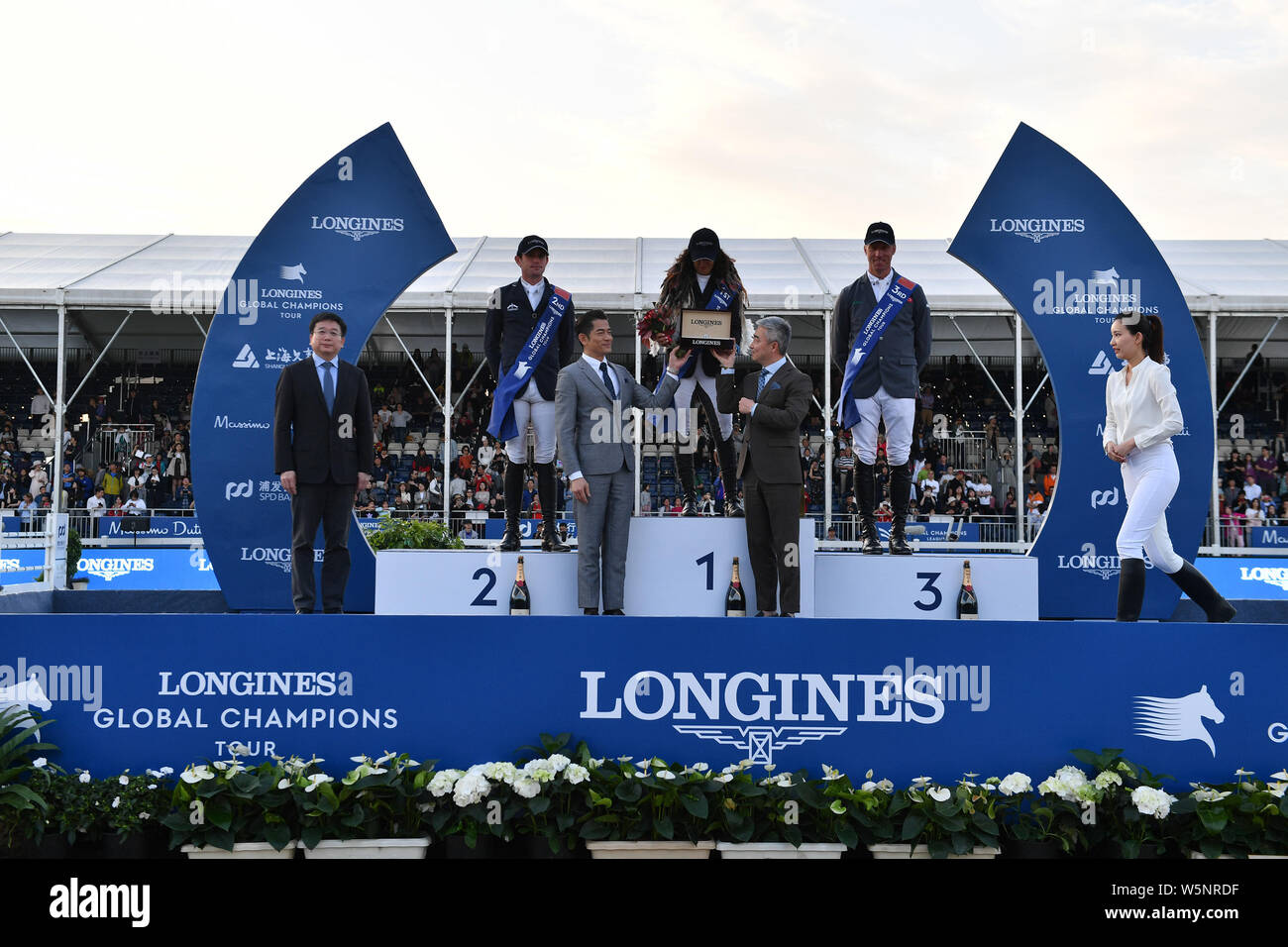 Danielle Goldstein, center, Darragh Kenny, left, and Jur Vrieling ...