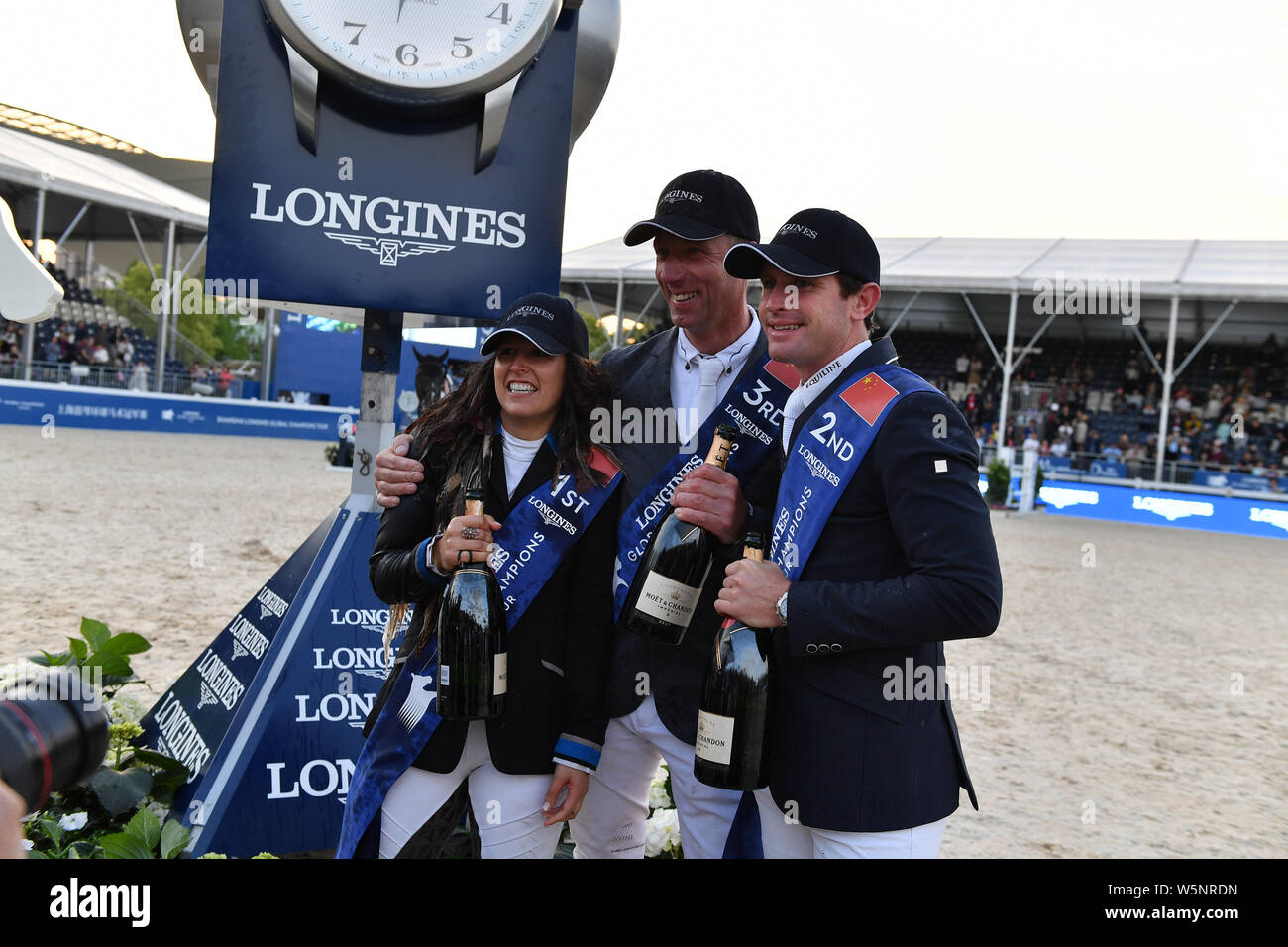 Danielle Goldstein, left, Darragh Kenny, right, and Jur Vrieling ...