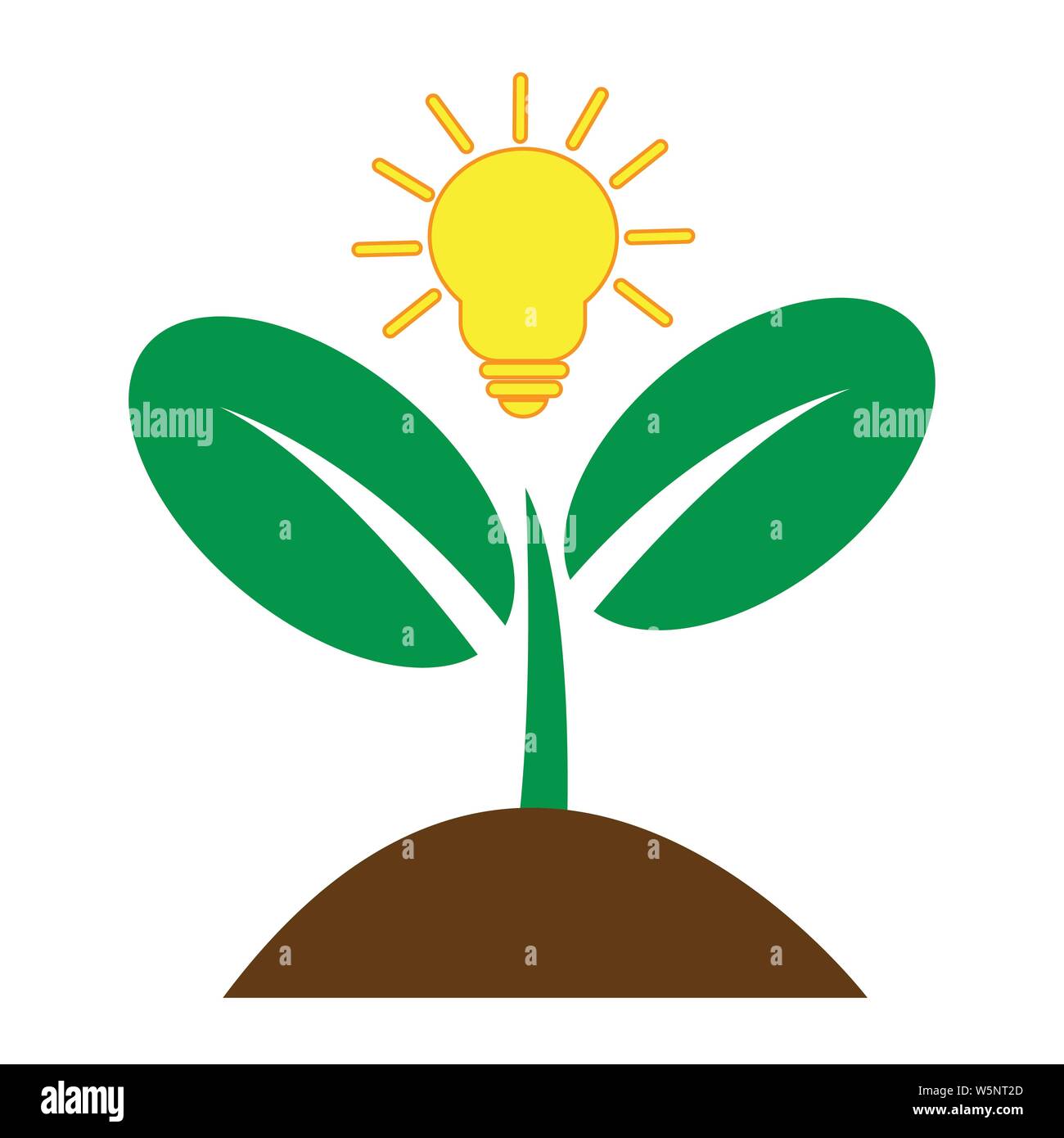 Plant tree icon vector Stock Vector Image & Art - Alamy