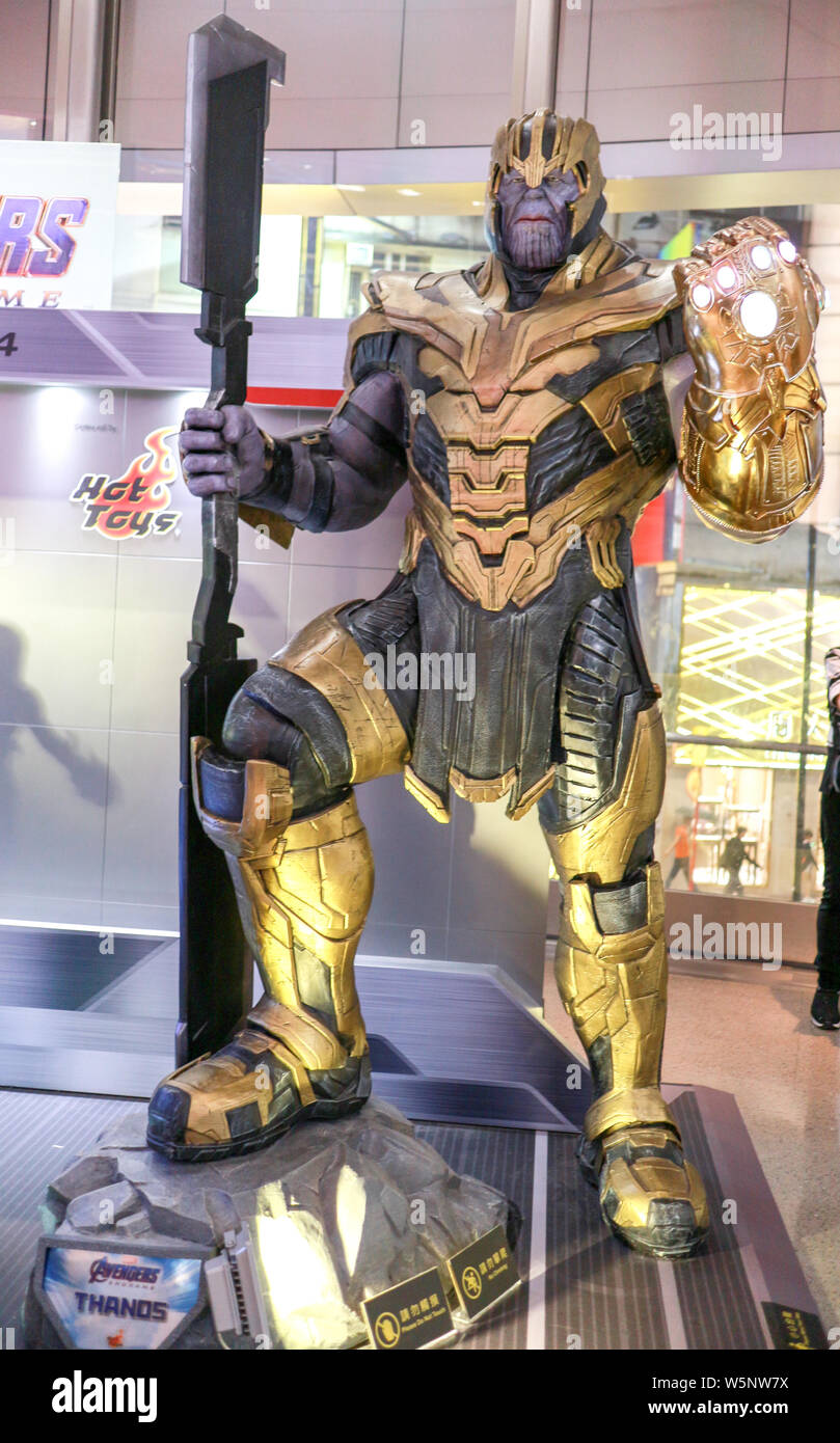 Sculptures featuring shape of the Earth Mightiest Heroes from the ...