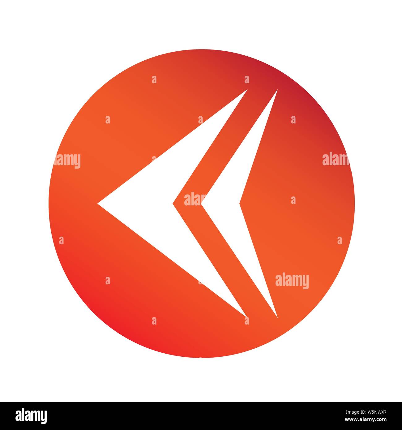 simple arrow sign icon Stock Vector Image & Art - Alamy