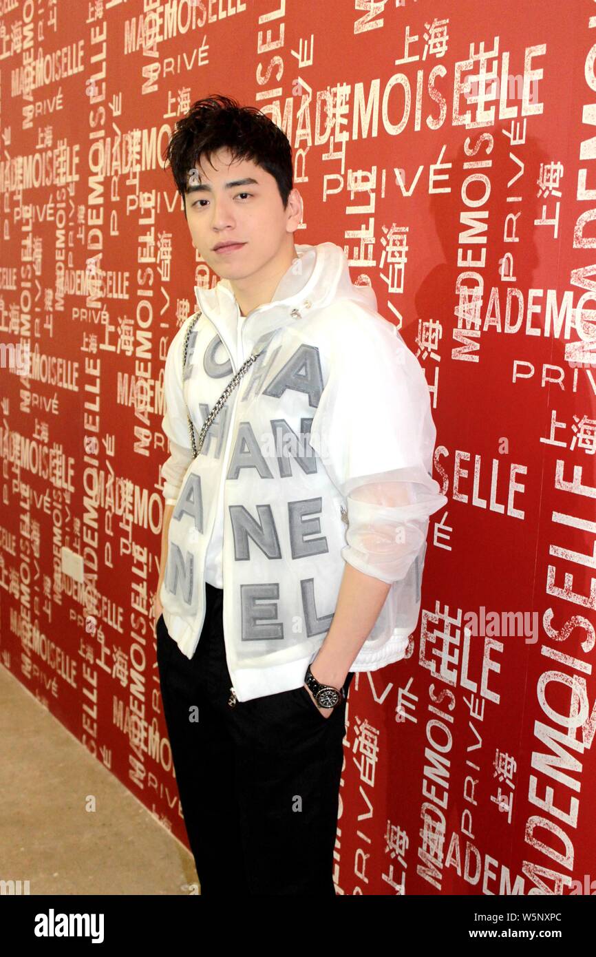 Taiwanese actor Darren Wang attends the Chanel Mademoiselle Prive ...
